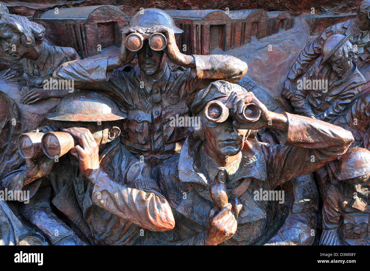 London, England, UK. Battle of Britain memorial (2005: Paul Day ...