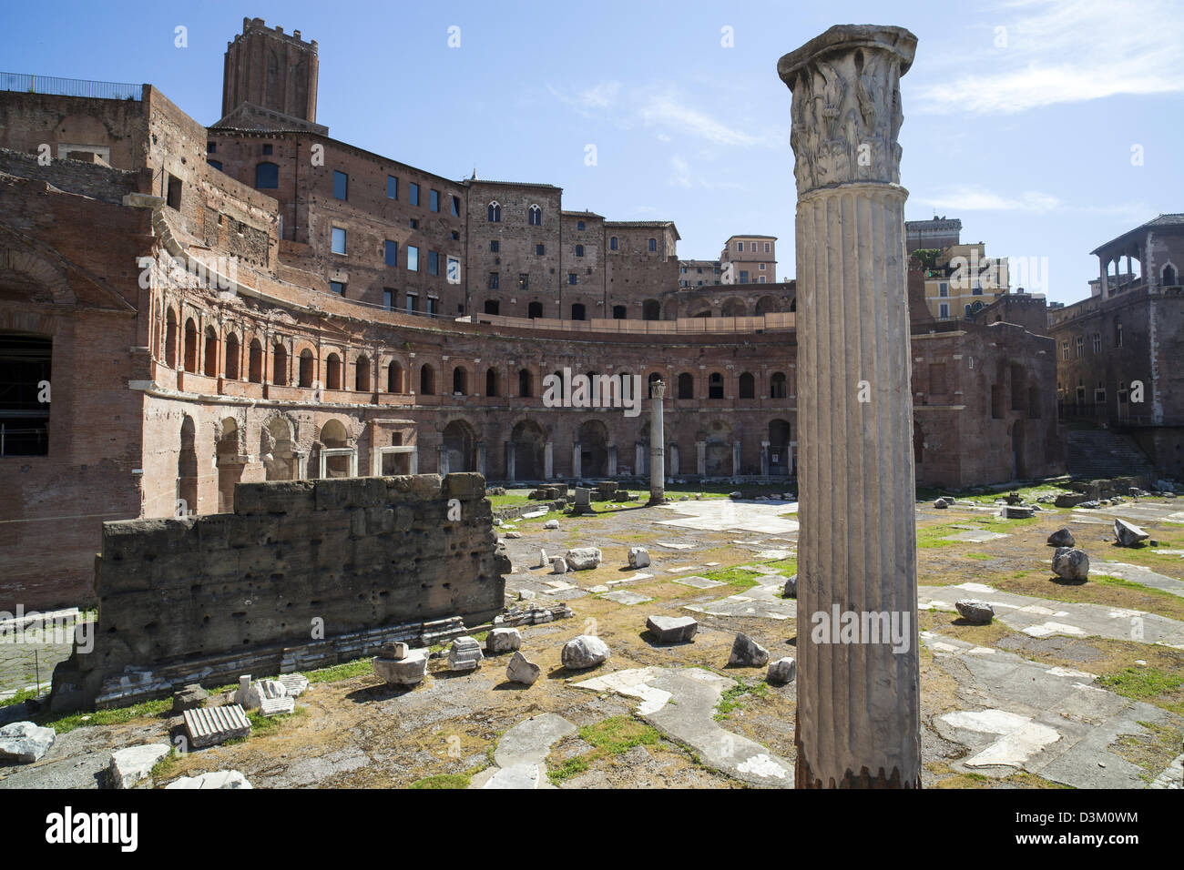 Roman shopping mall hi-res stock photography and images - Alamy