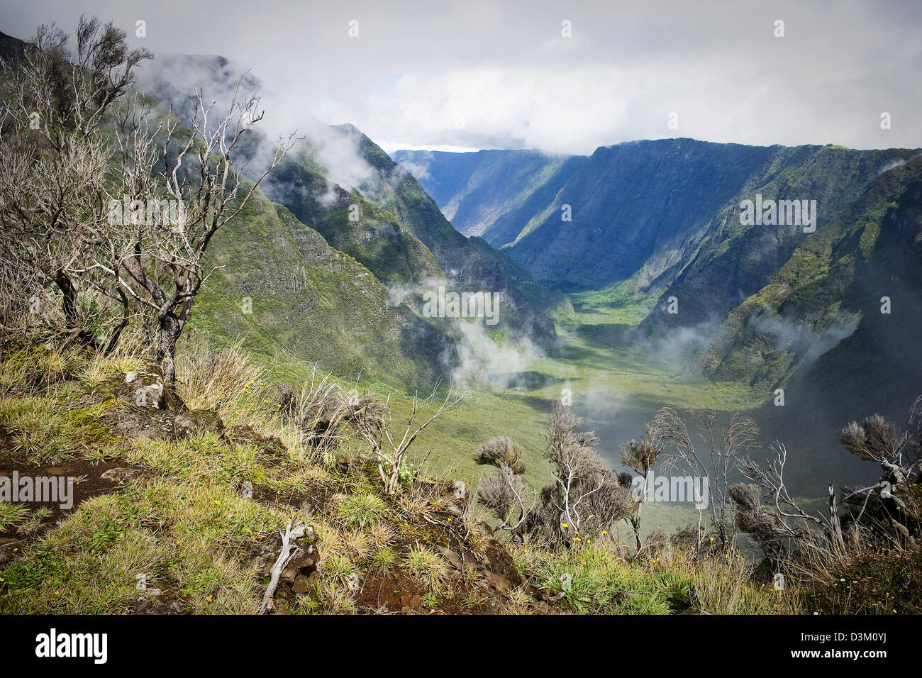 Volcanic valley view hi-res stock photography and images - Alamy