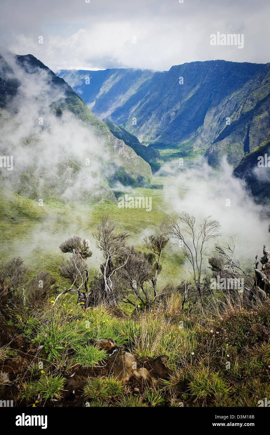 Volcanic valley view hi-res stock photography and images - Alamy