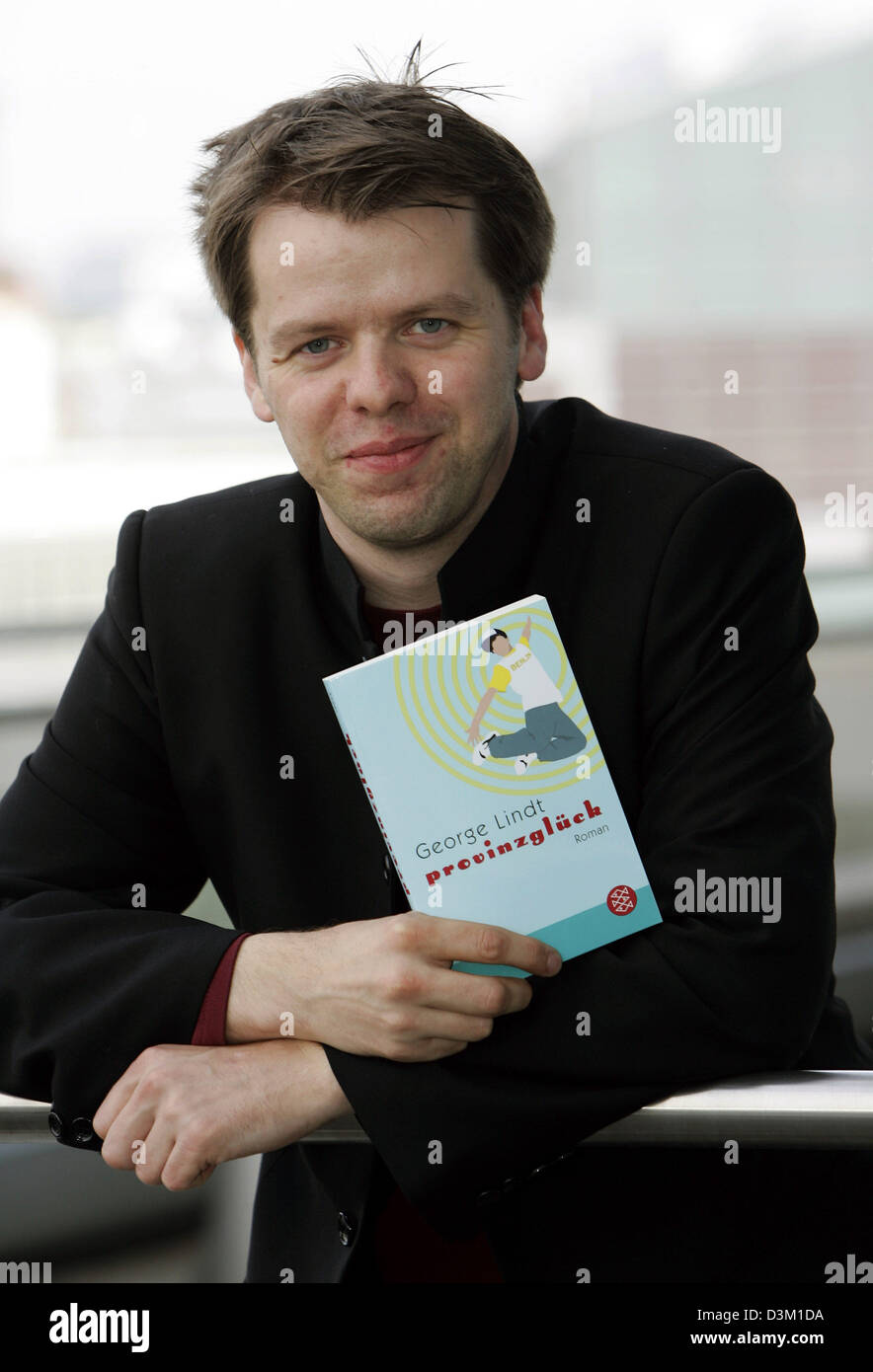 (dpa) - German author George Lindt presents his new title 'Province ...