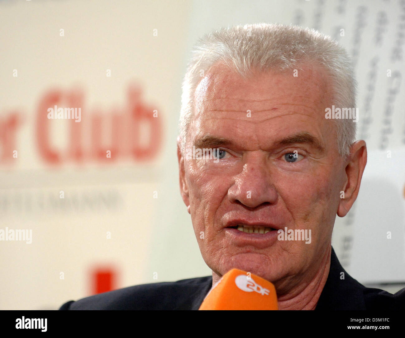 (dpa) - German actor and screenwriter Burkhard Driest pictured at the ...