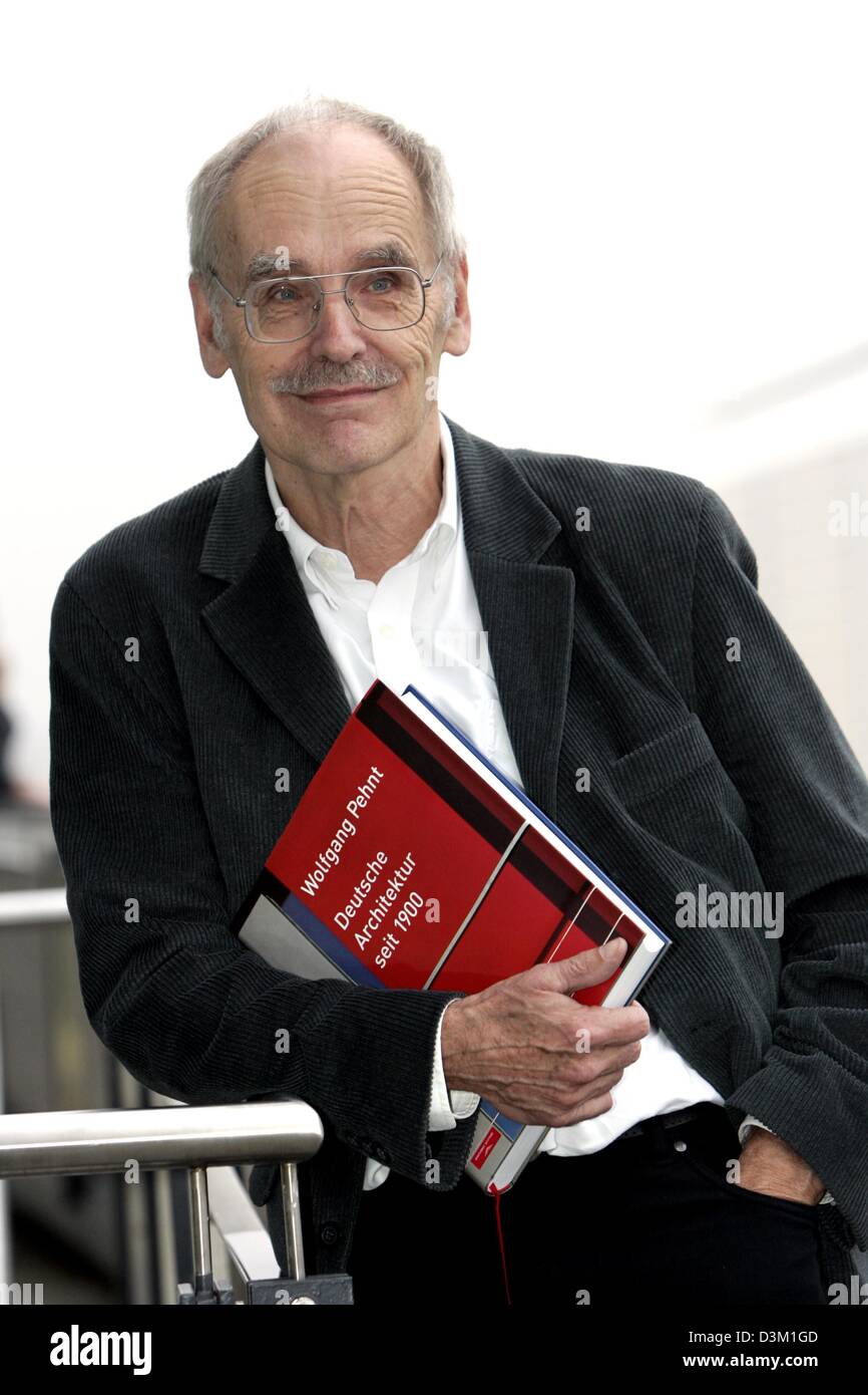 (dpa) - German author and theorist on architecture professor Wolfgang ...