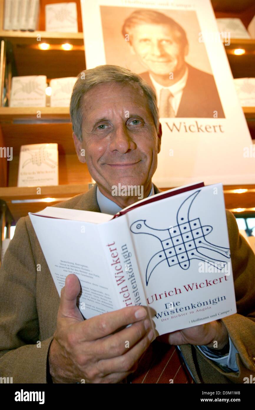 (dpa) - German journalist, TV presenter and author Ulrich Wickert ...