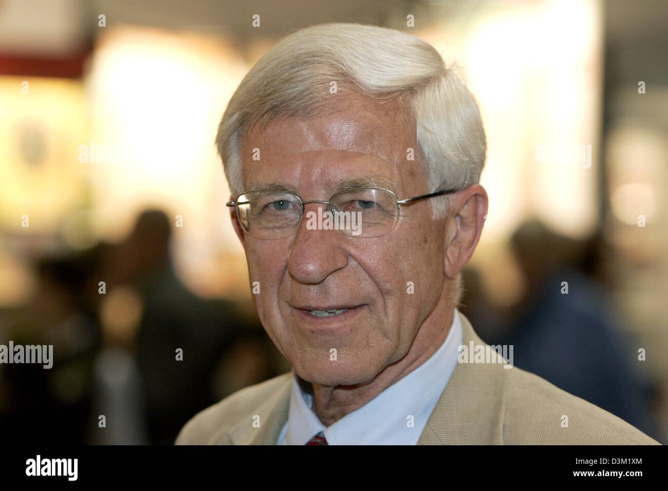 (dpa) - German journalist, TV presenter and author Franz Alt pictured ...
