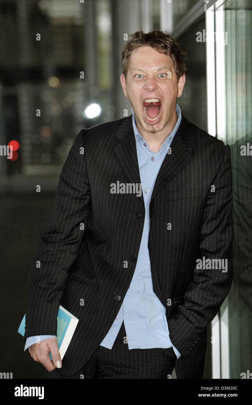 (dpa) - German author and cabaret artist Jess Jochimsen pictured at the ...