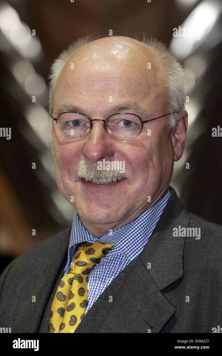 (dpa) - Journalist and author Michael Seufert pictured at the Frankfurt ...