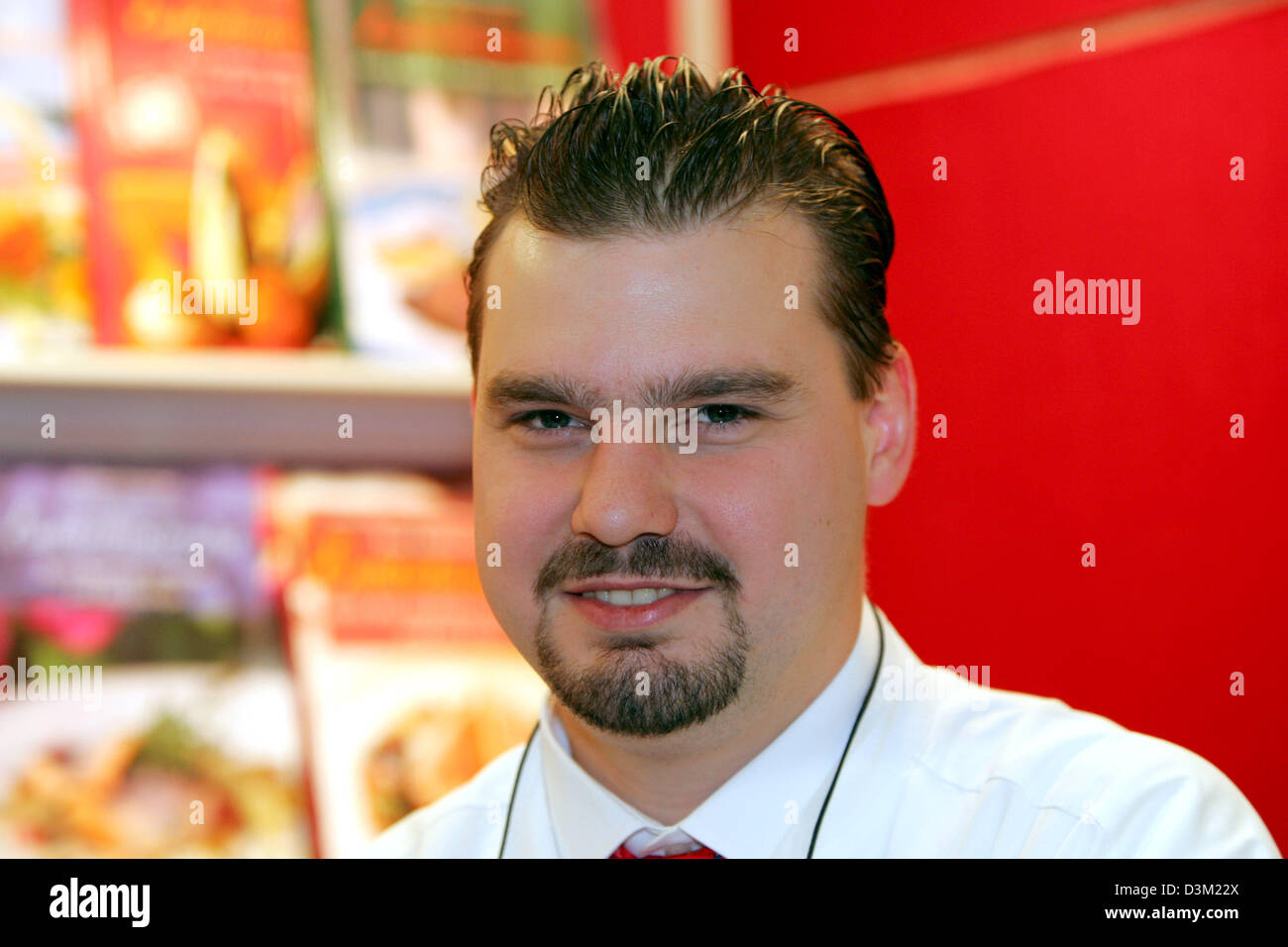 (dpa) - German chef Stefan Neugebauer pictured at the International ...