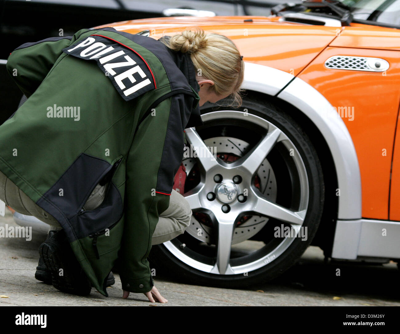 Police car advertising High Resolution Stock Photography and Images - Alamy