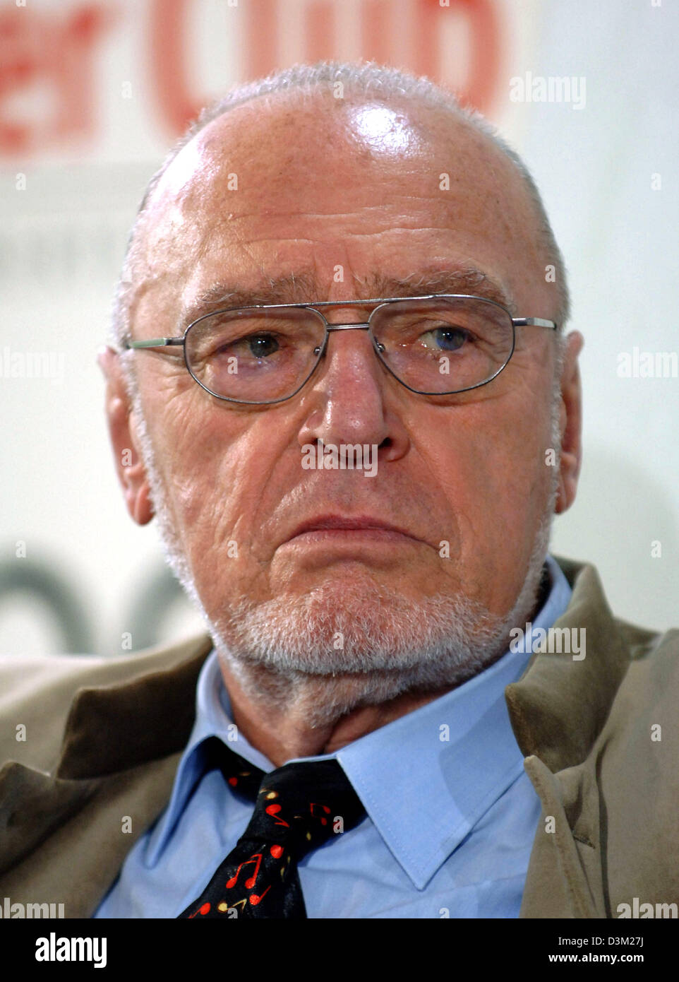 (dpa) - German conductor, composer and author Michael Gielen pictured ...