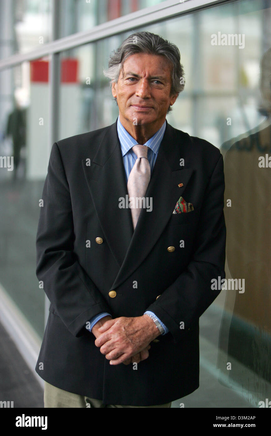 (dpa) - French actor Pierre Brice pictured at the Frankfurt Book Fair ...