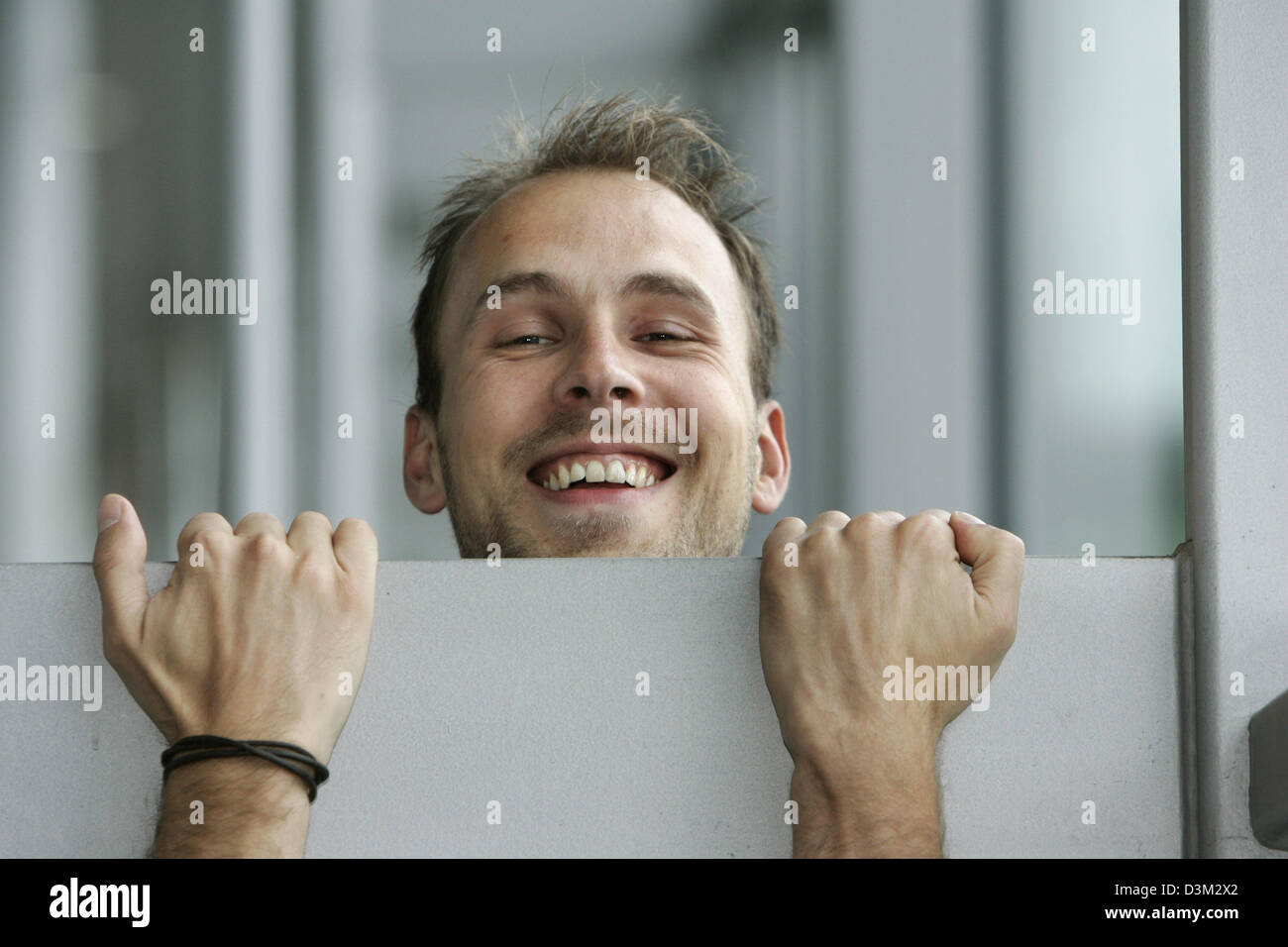 (dpa) - German author Andre Marx pictured at the international book ...