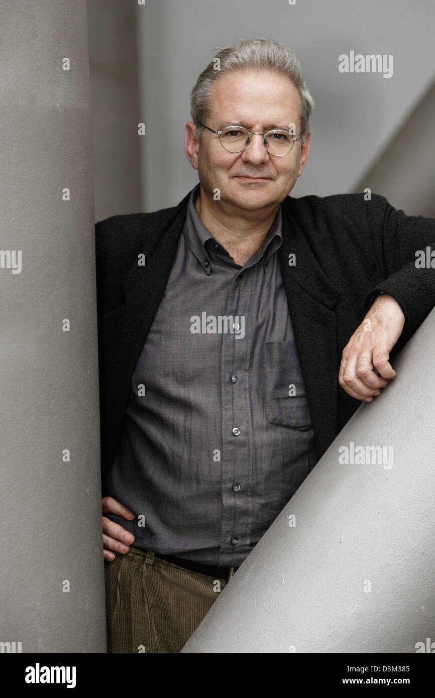 (dpa) - History professor and author Dan Diner pictured at the ...