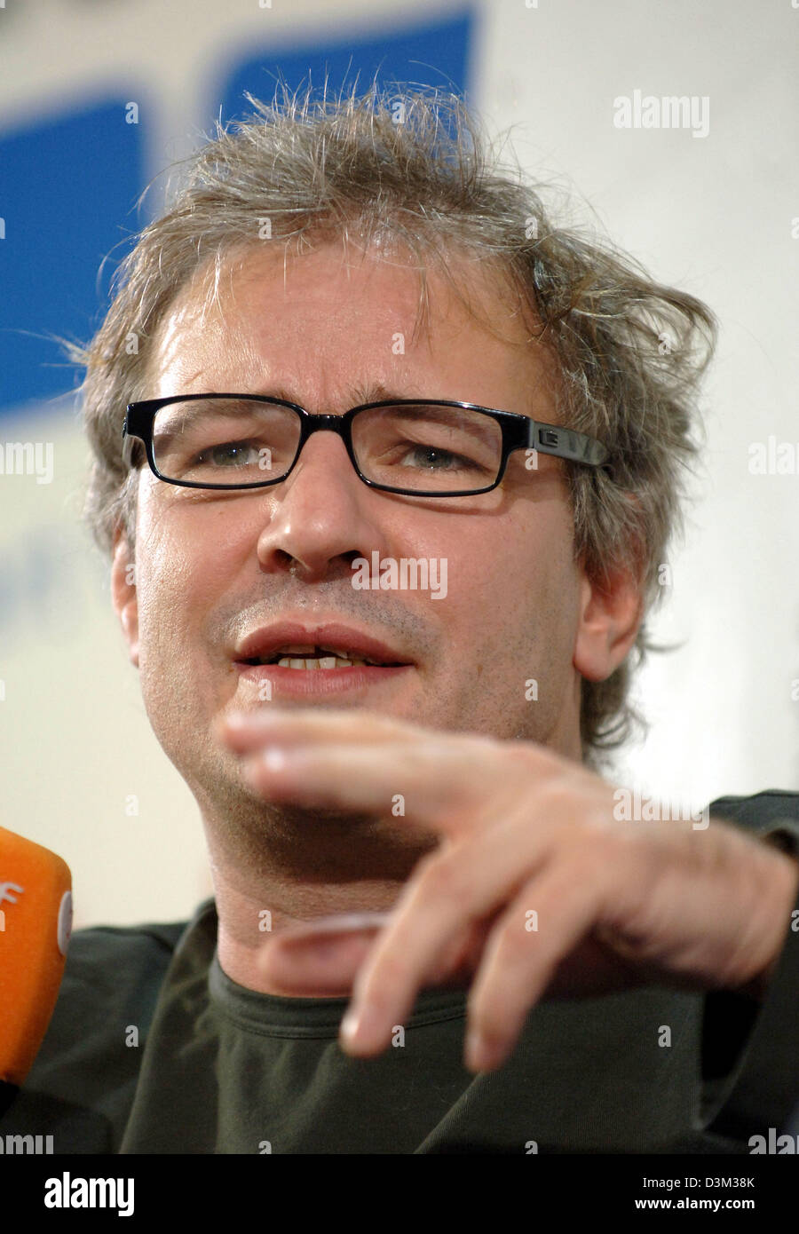 (dpa) - German director, actor and author Leander Haussmann pictured at ...