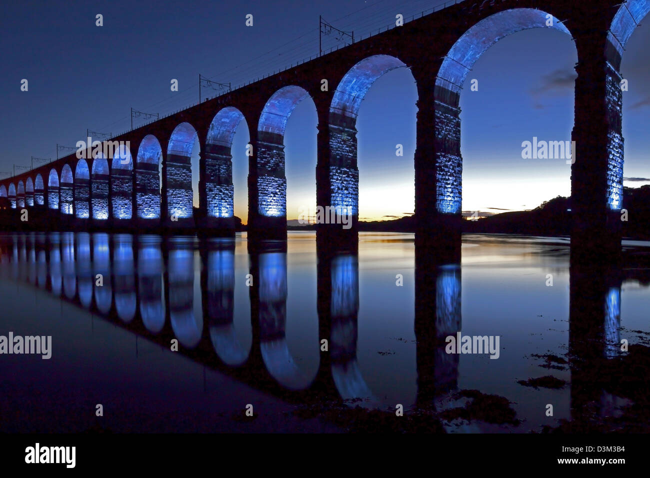 The Royal Border Bridge Stock Photos & The Royal Border Bridge Stock ...