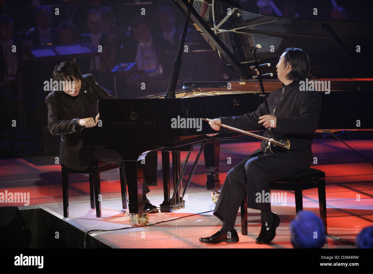 Arts culture entertainment ace music male piano violin steinway sitting ...