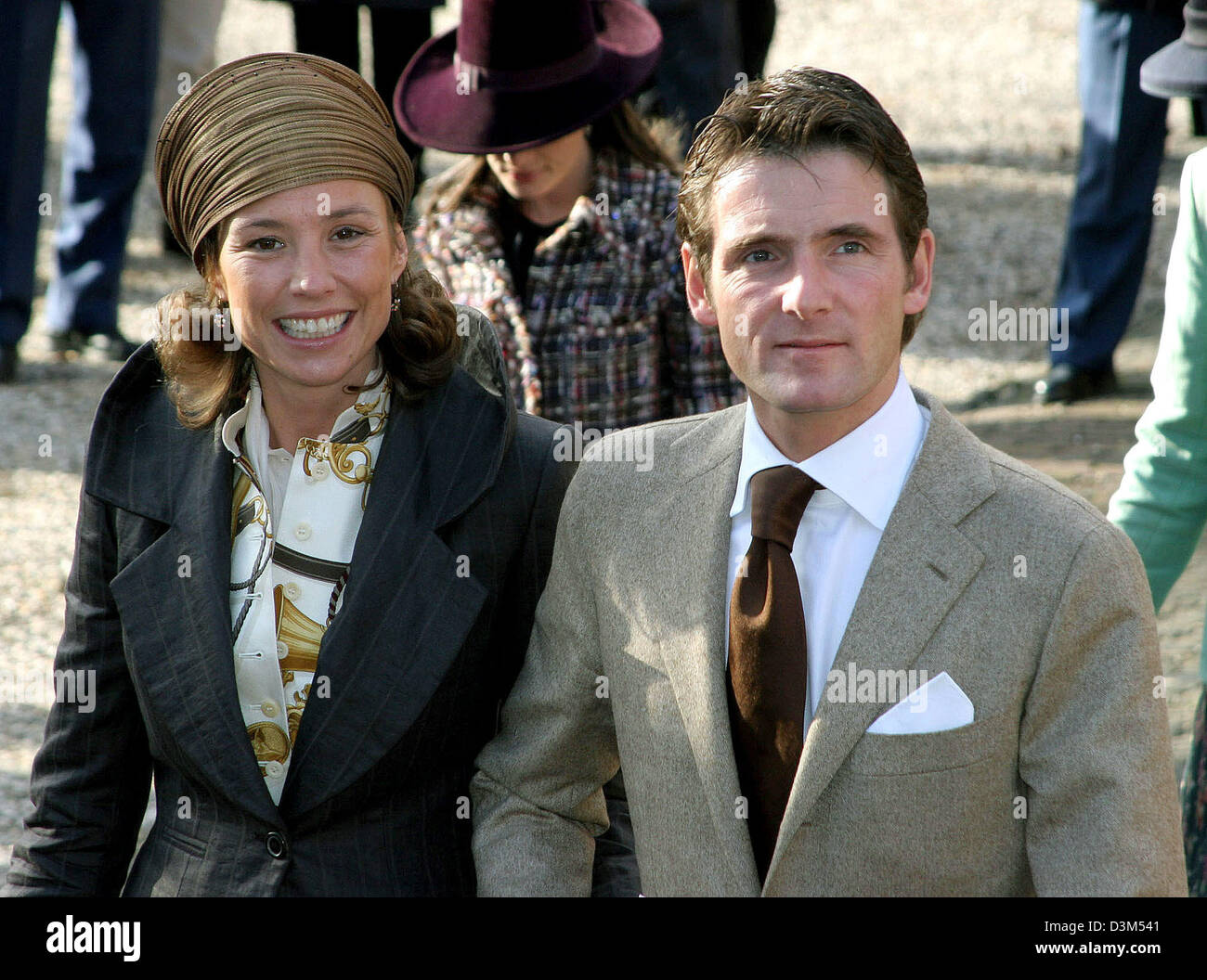 (dpa) - Prince Maurits and Princess Marilene photographed on the ...