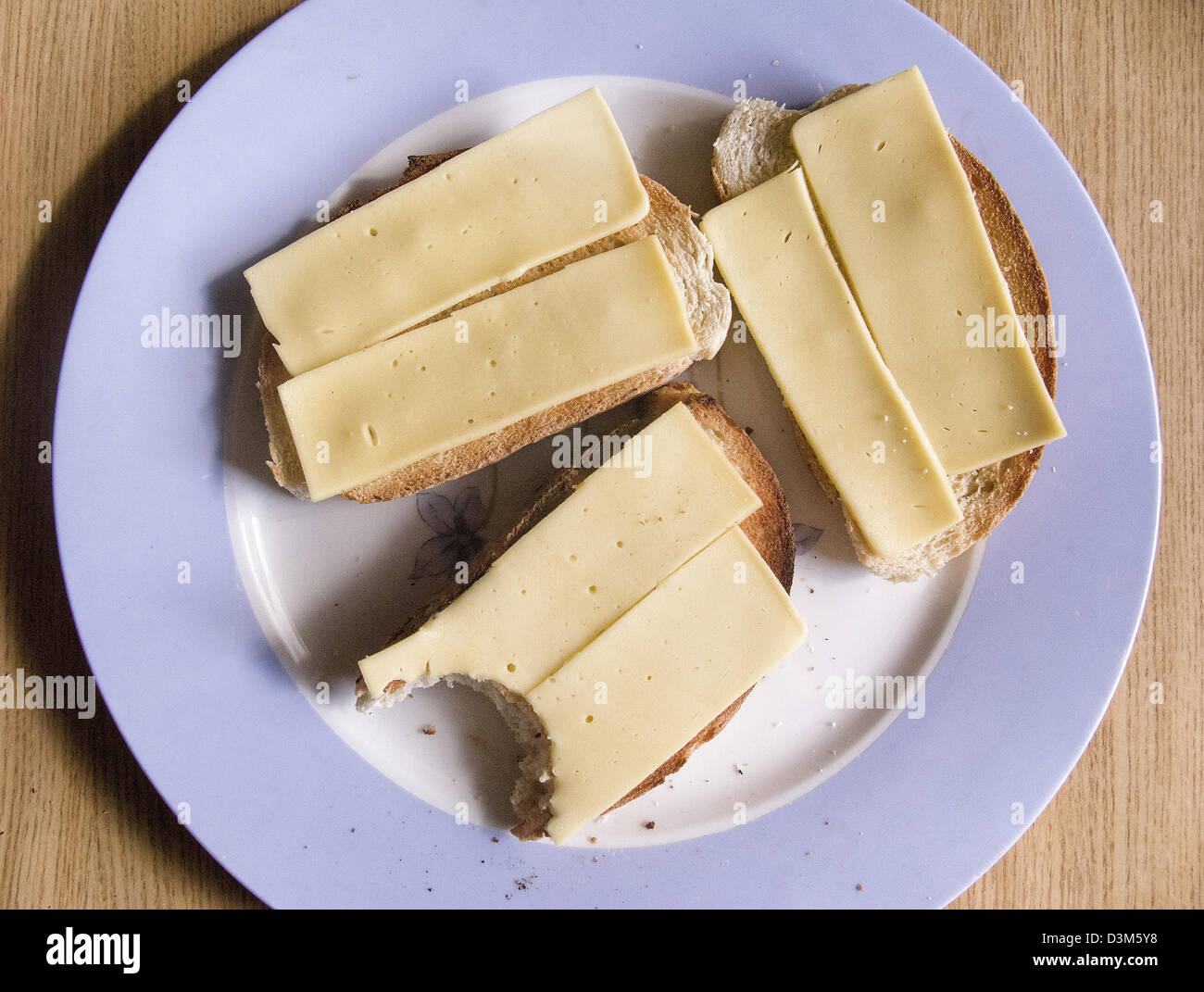 Cheese on Toast Stock Photo - Alamy