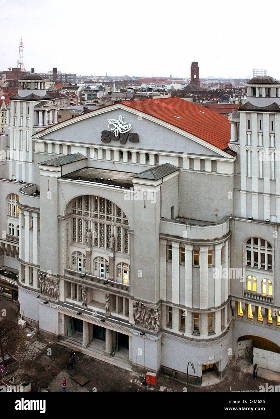(dpa) - An exterior view of the entrance area to the so-called Goya ...