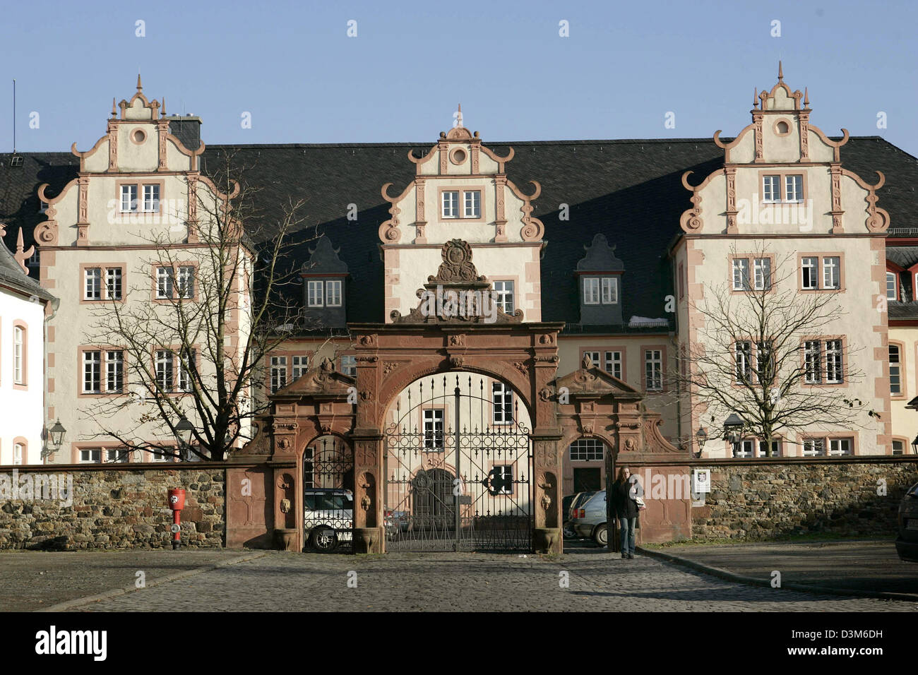 Human interest hum architecture travel castle gate germany hi-res stock ...