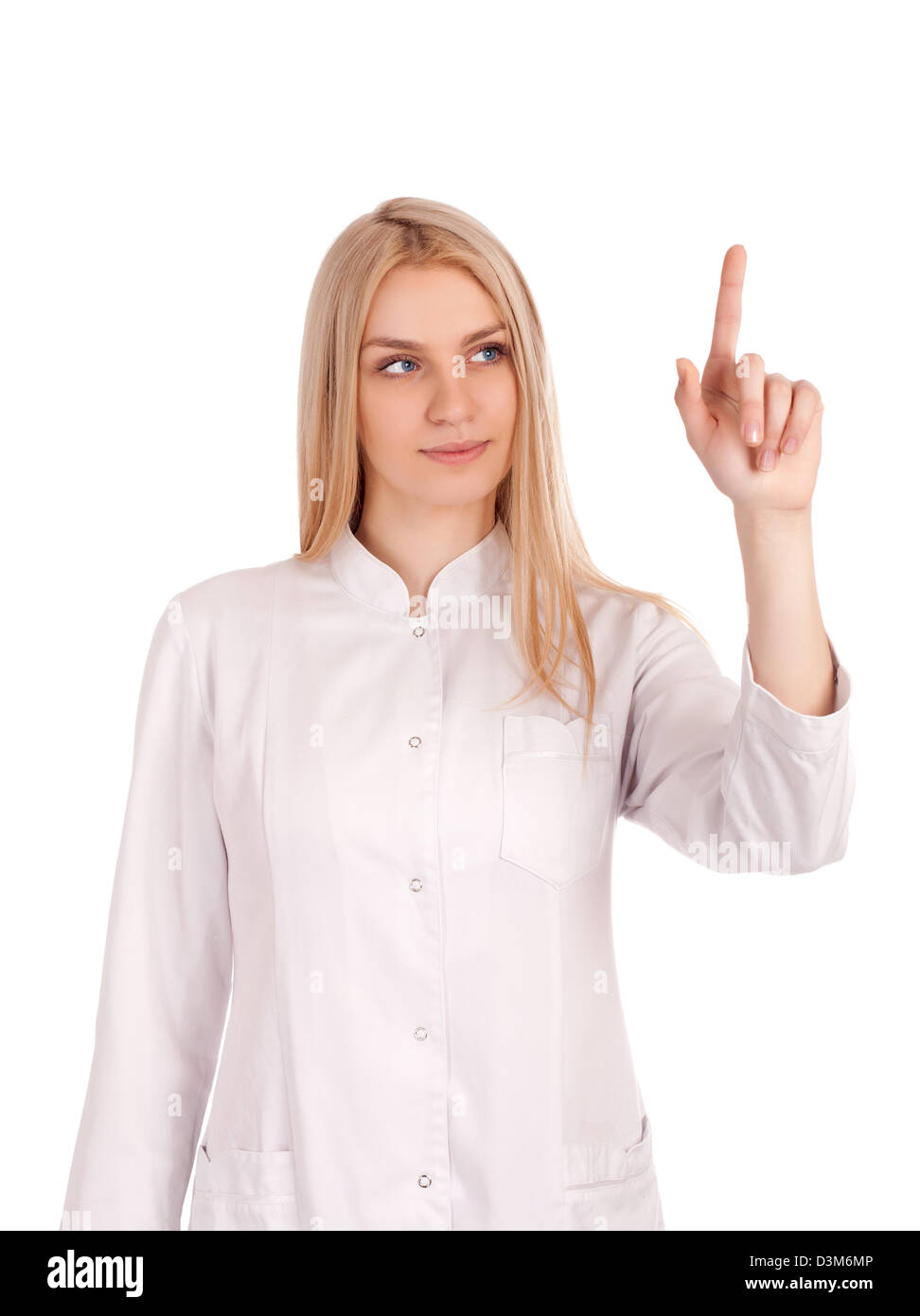 Doctor nurse with touch screen hi-res stock photography and images - Alamy