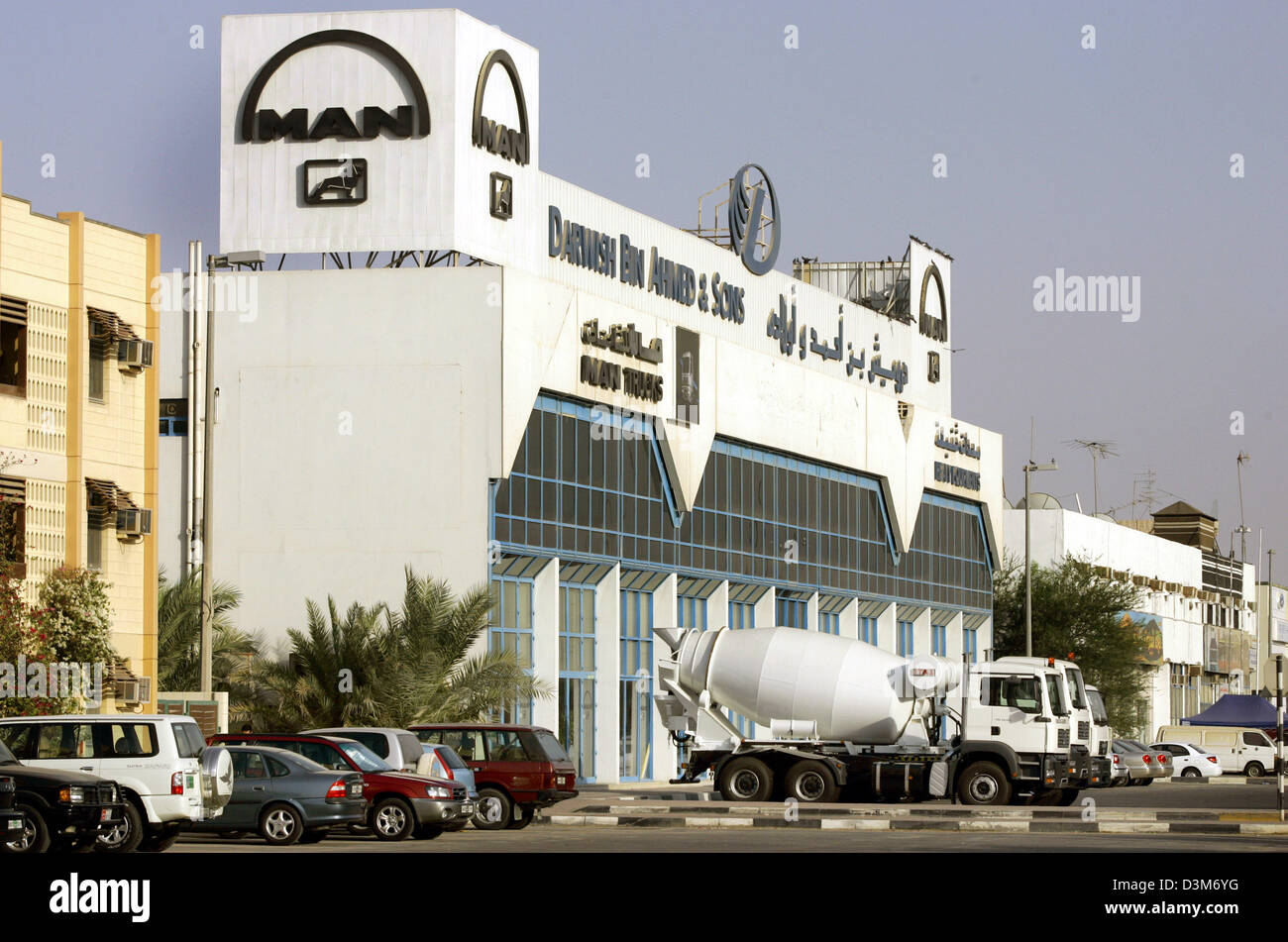 (dpa) - The picture shows the branch office building of German company ...