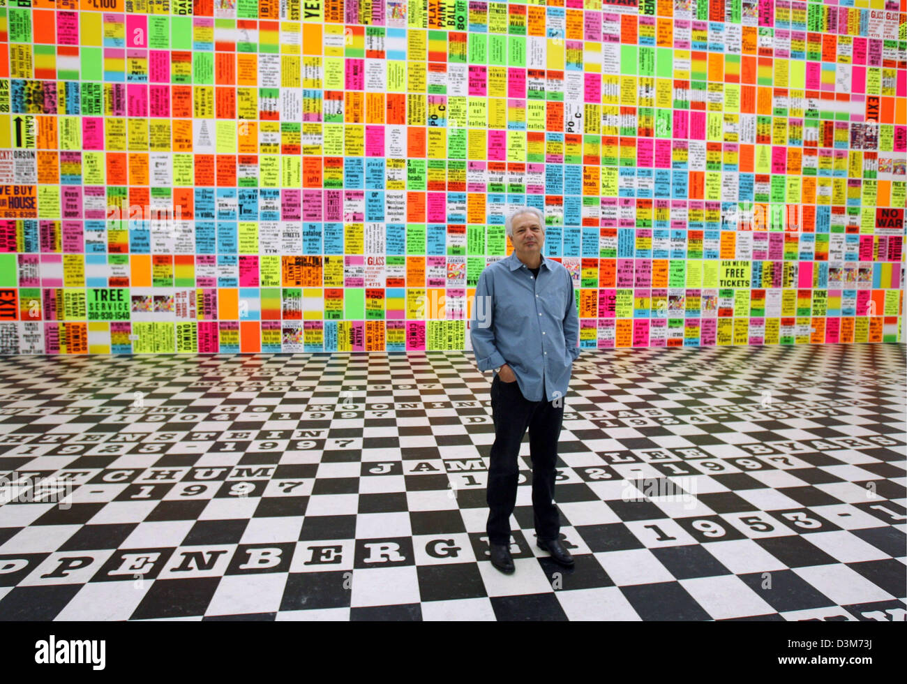 (dpa) - The picture shows American artist Allen Ruppersberg (61 ...