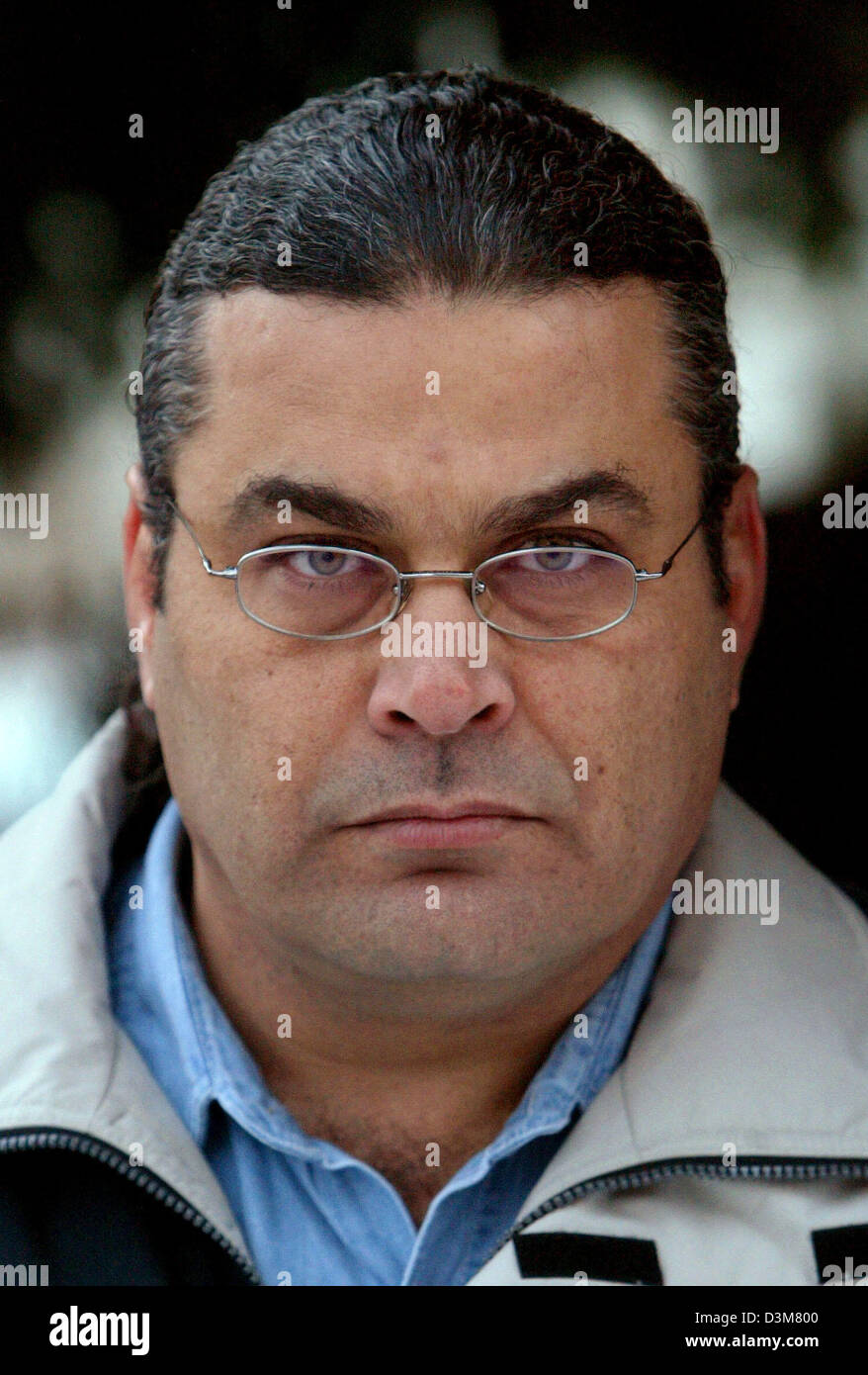 (dpa) - The picture shows German-Libanese Khaled el Masri holding a ...