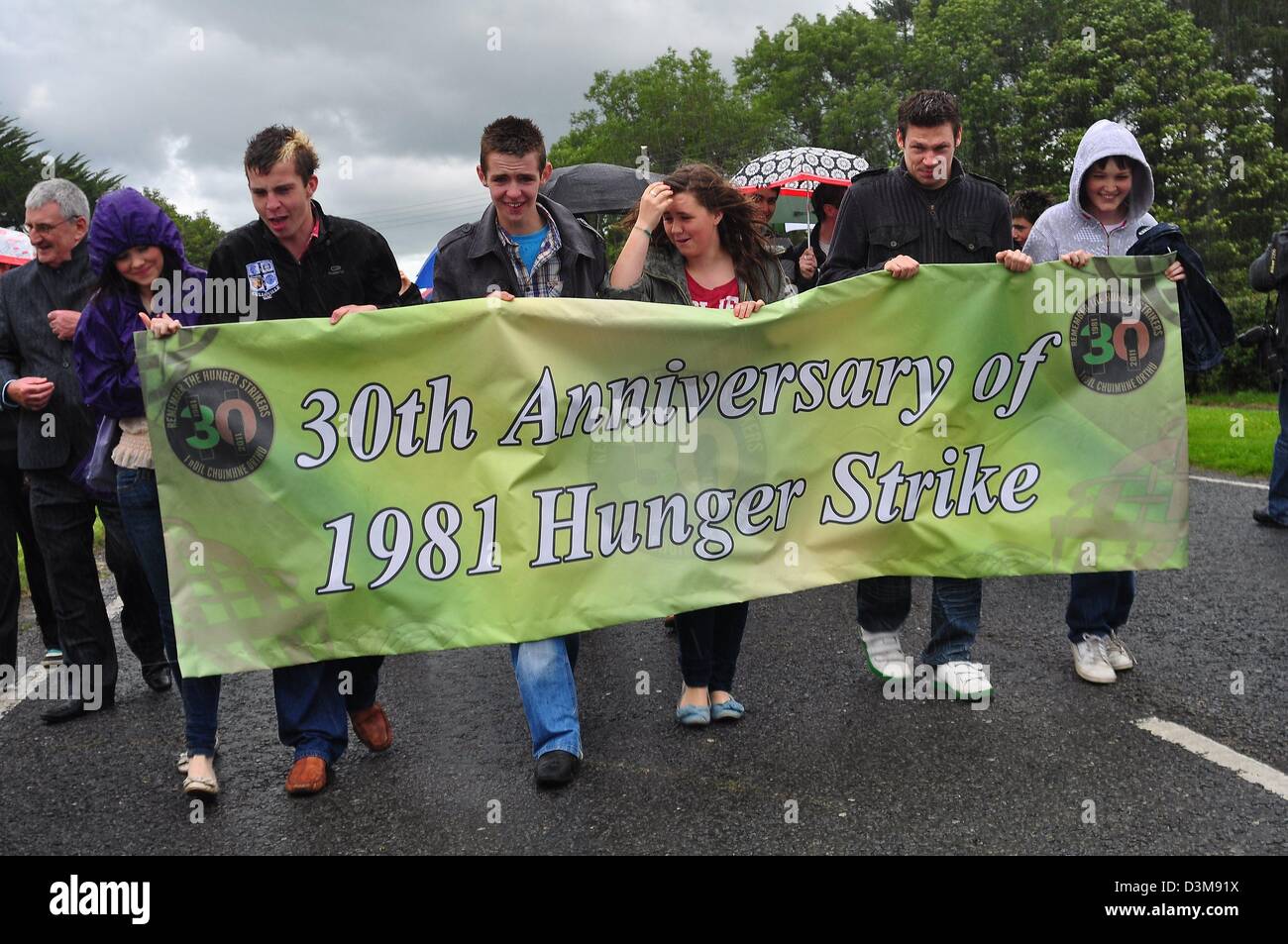 1981 hunger strike hi-res stock photography and images - Alamy