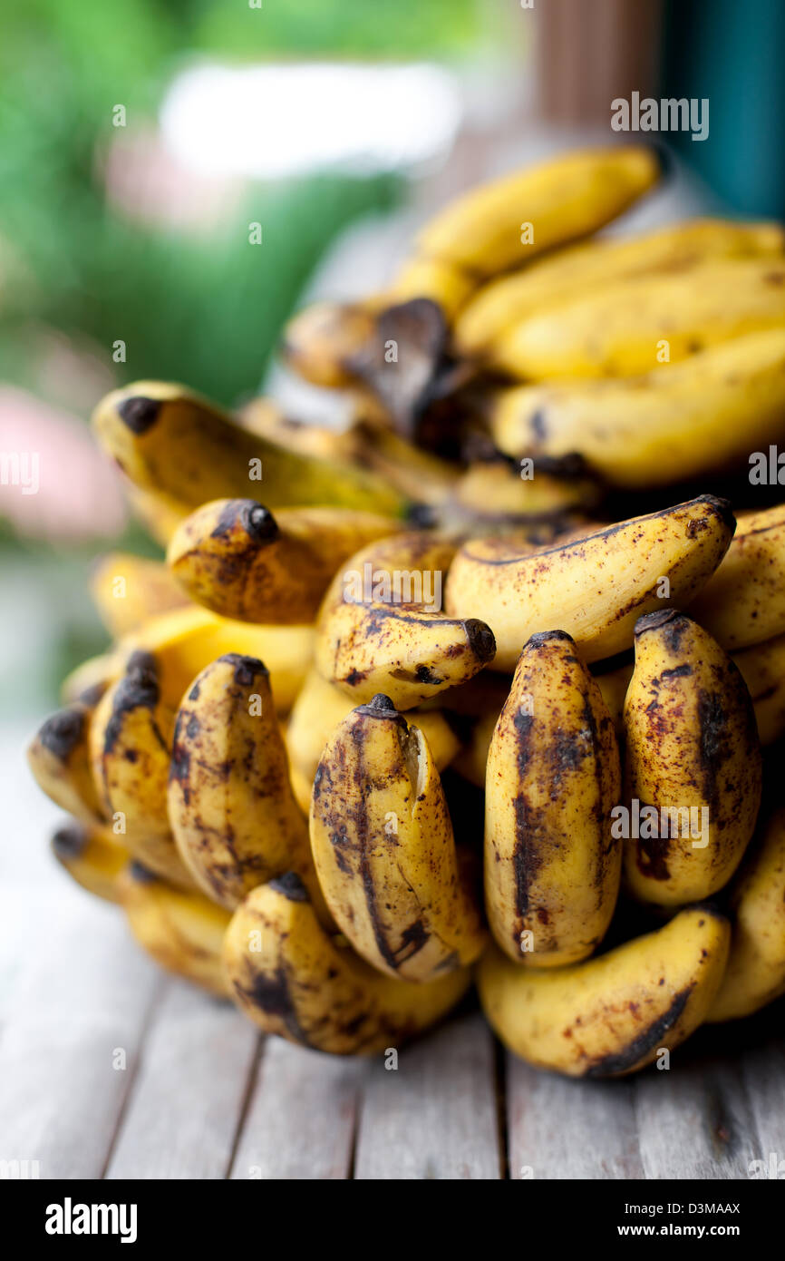 Bananas closeup hi-res stock photography and images - Alamy