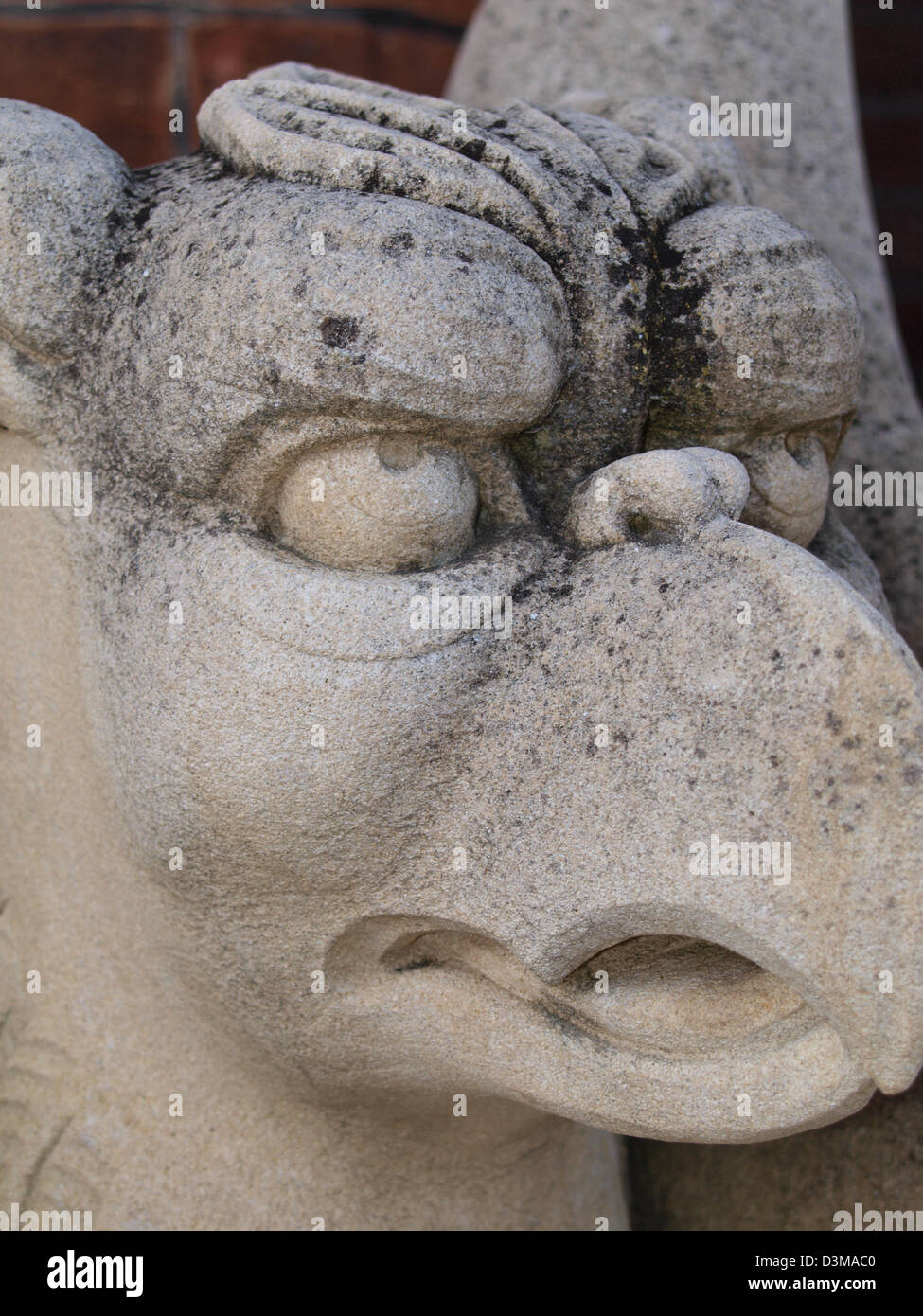 Closeup of stone gargoyle Stock Photo - Alamy