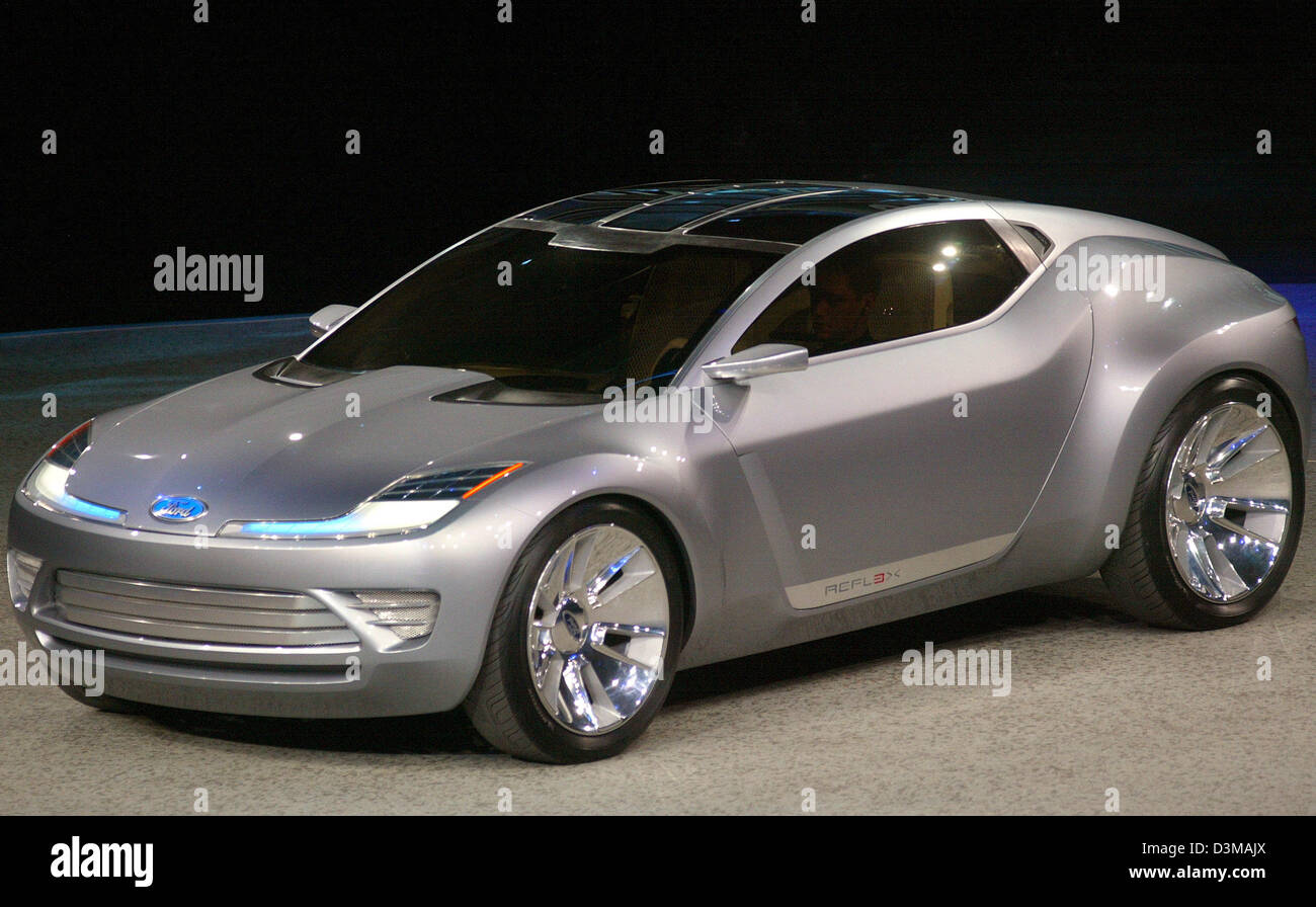 Ford presents its car study Ford Reflex at the North American ...
