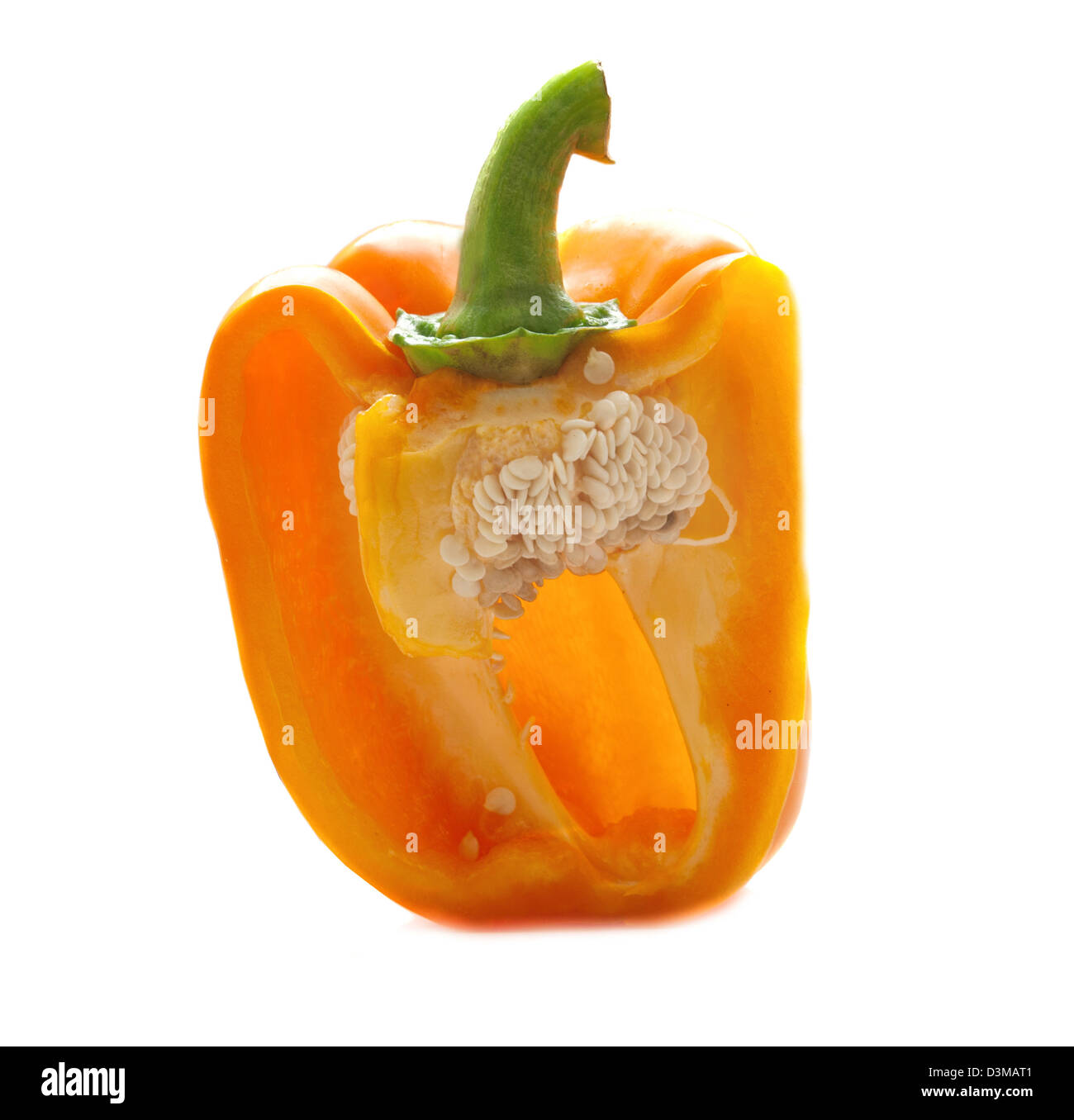 Half yellow pepper hi-res stock photography and images - Alamy