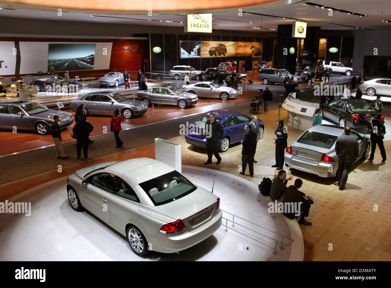(dpa) - The picture shows Volvo's exhibition stand at the North ...