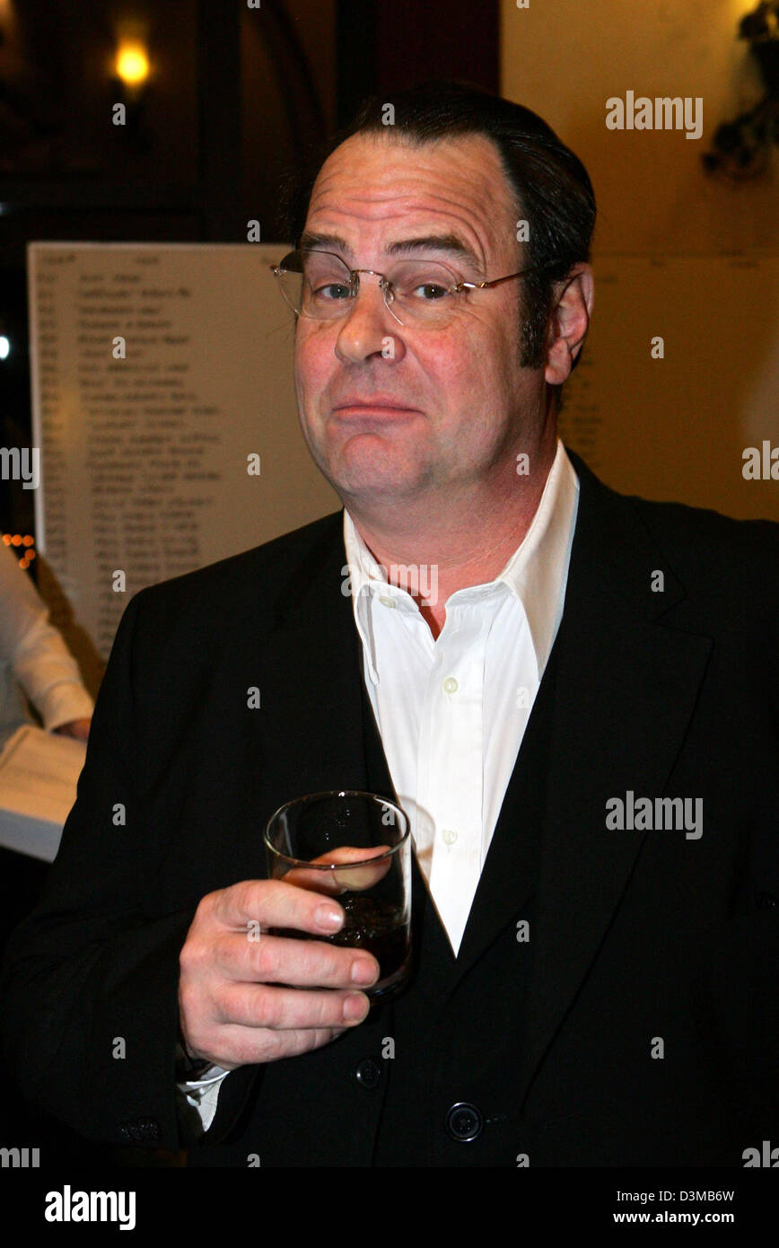 (dpa) - Actor Dan Aykroyd prior to a dinner within the scope of the ...