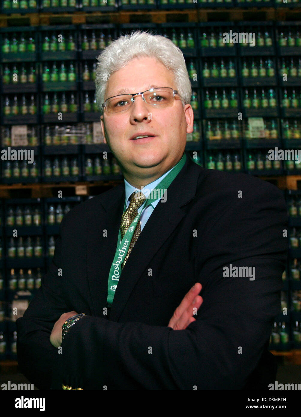 Dirk Hinkel, managing partner of the HassiaGruppe, stands in front of ...
