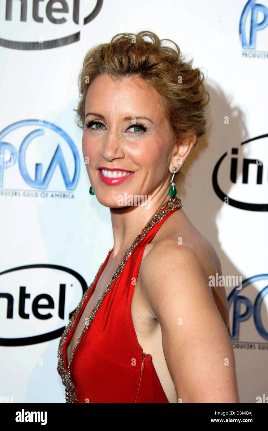 Actress Felicity Huffman is pictured during the Producer's Guild Awards ...