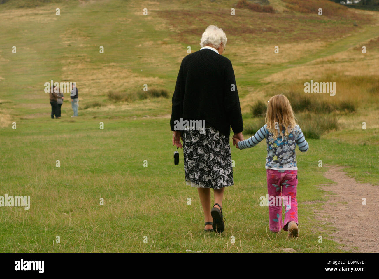 Older woman younger girl hi-res stock photography and images - Alamy