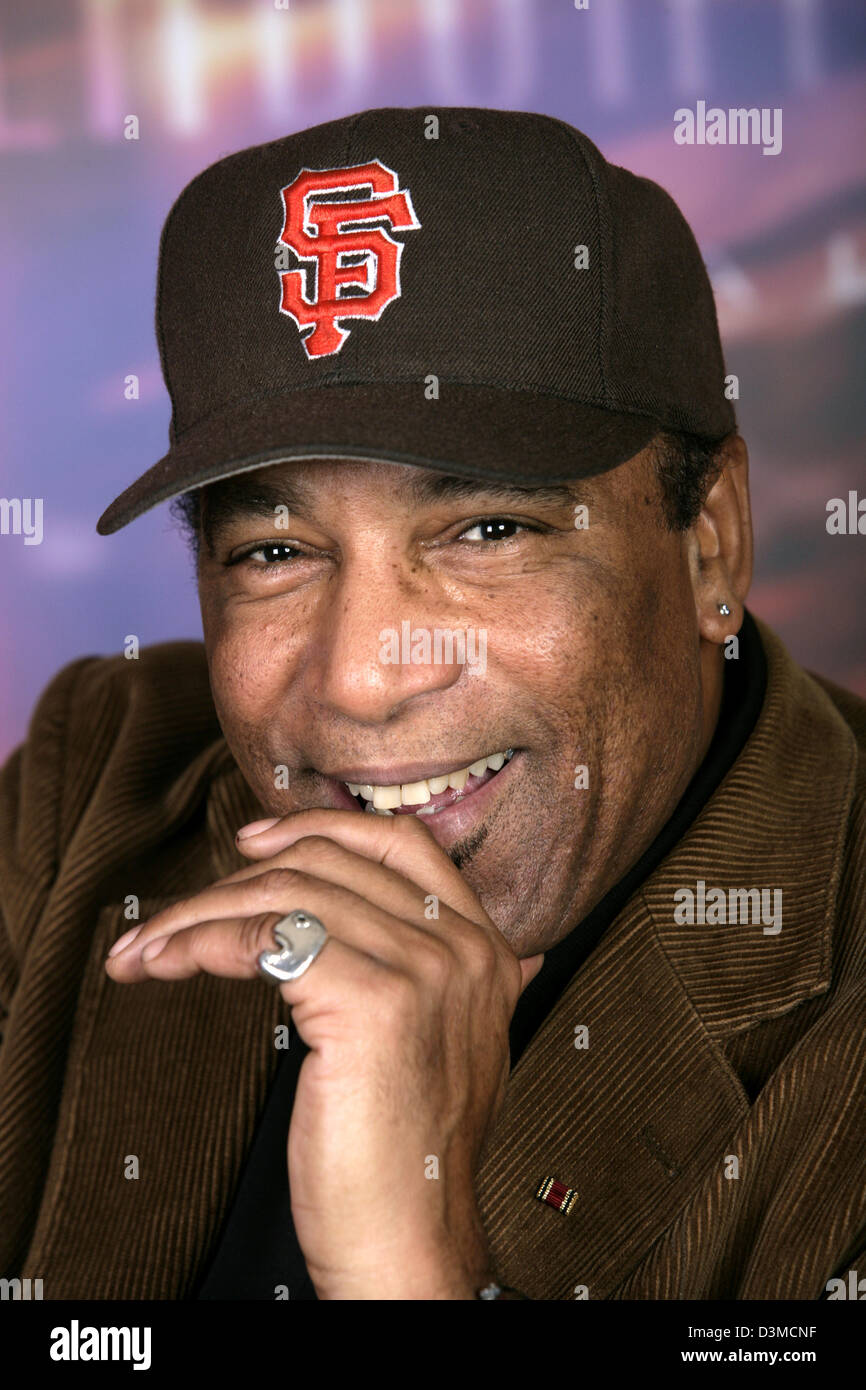 The picture shows US American singer and entertainer Ron Williams prior ...