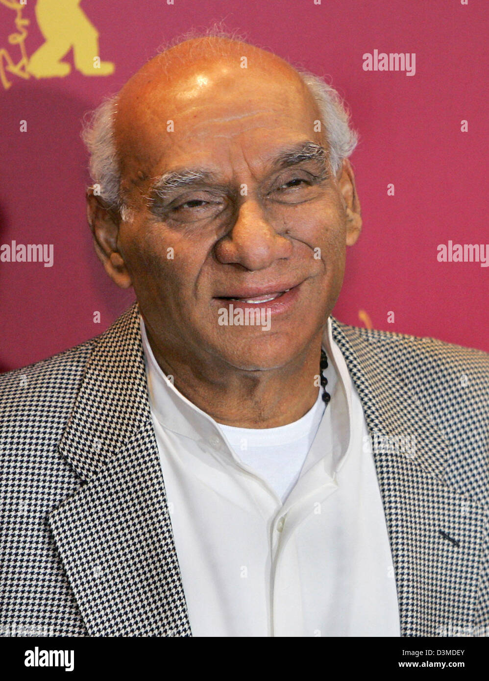 Indian director Yash Chopra smiles during a press conference for the ...