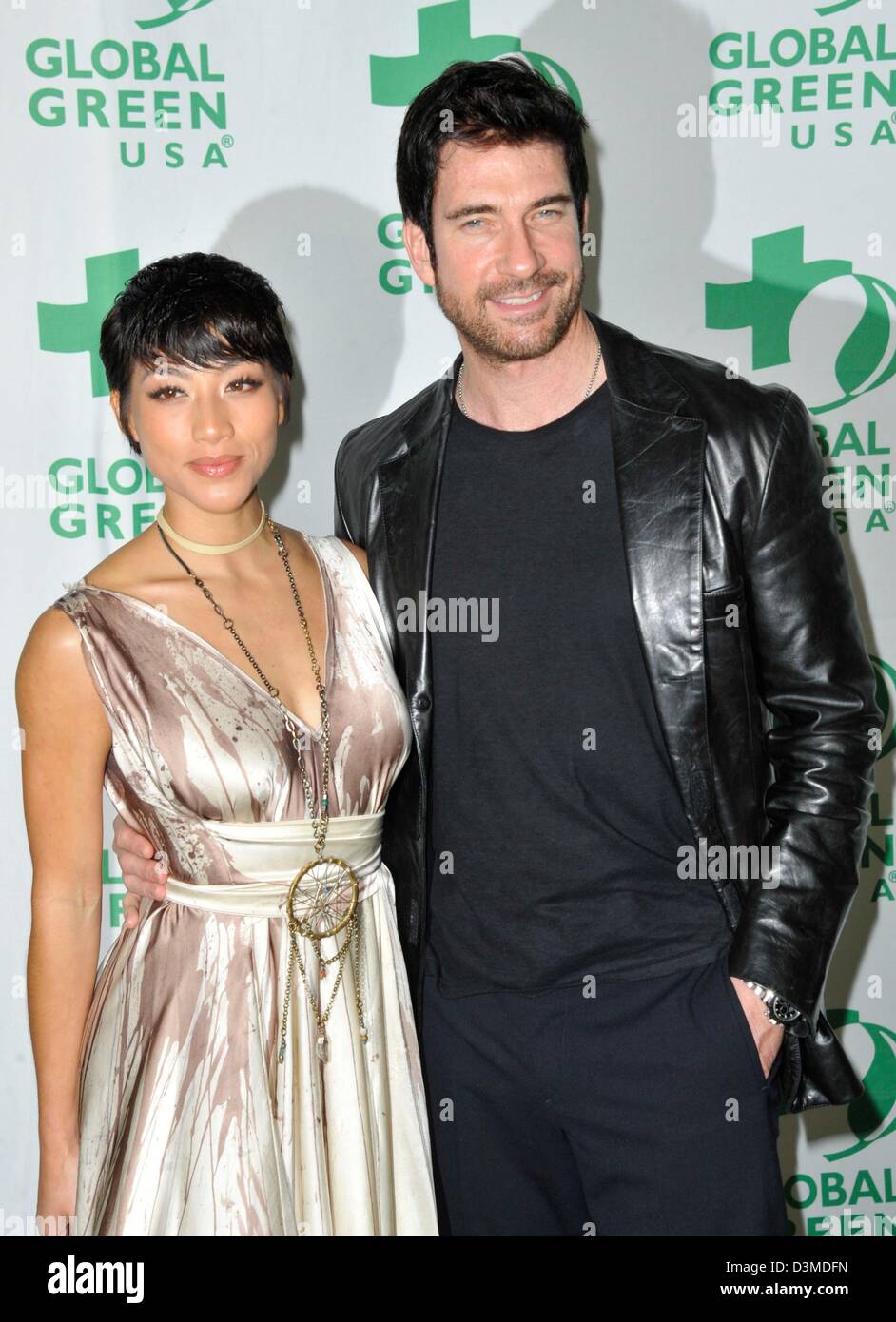 Hollywood, California, USA. 21st February 2013. Dylan McDermott, Shasi ...