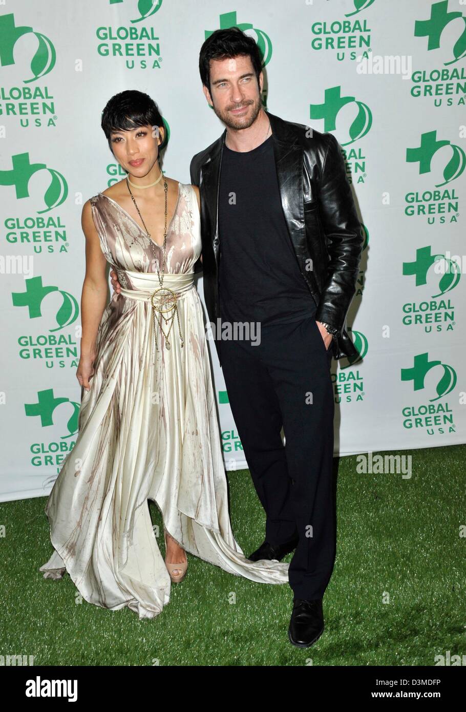 Hollywood, California, USA. 21st February 2013. Dylan McDermott, Shasi ...
