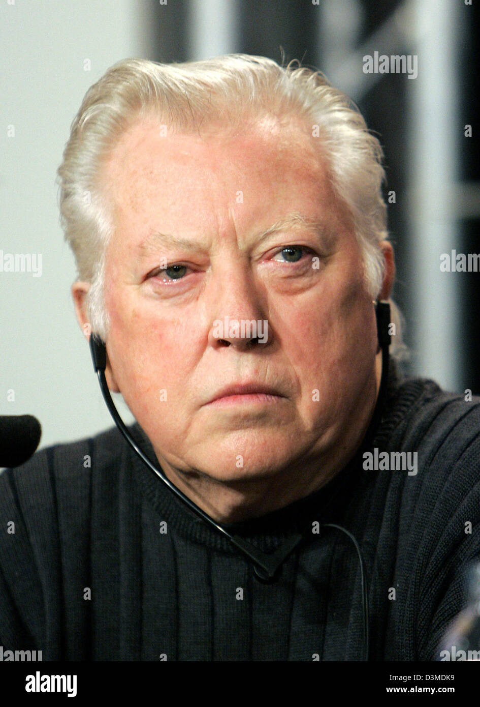 US American producer Fred Roos looks curious during a press conference ...