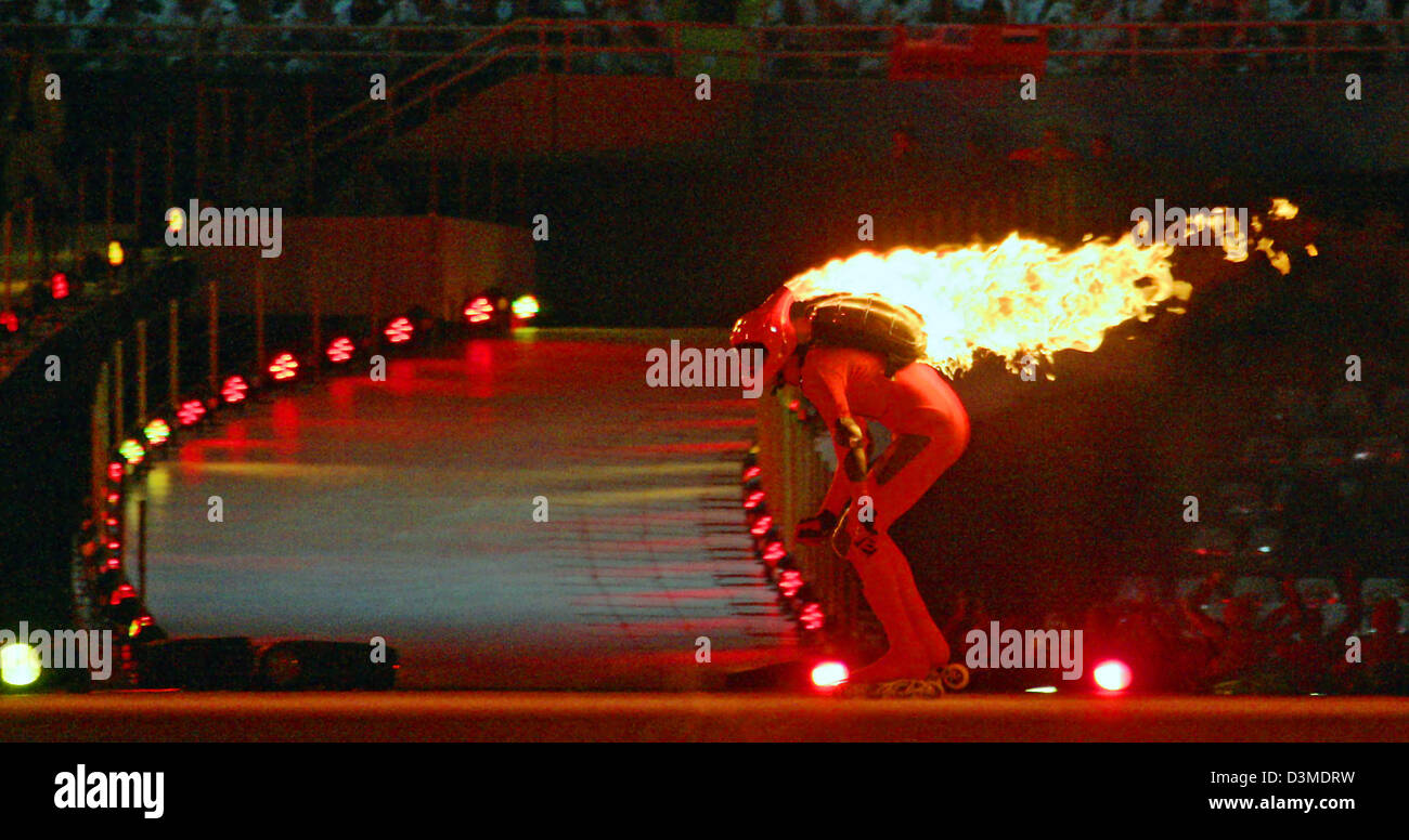 Olympic turin 2006 fire hi-res stock photography and images - Alamy