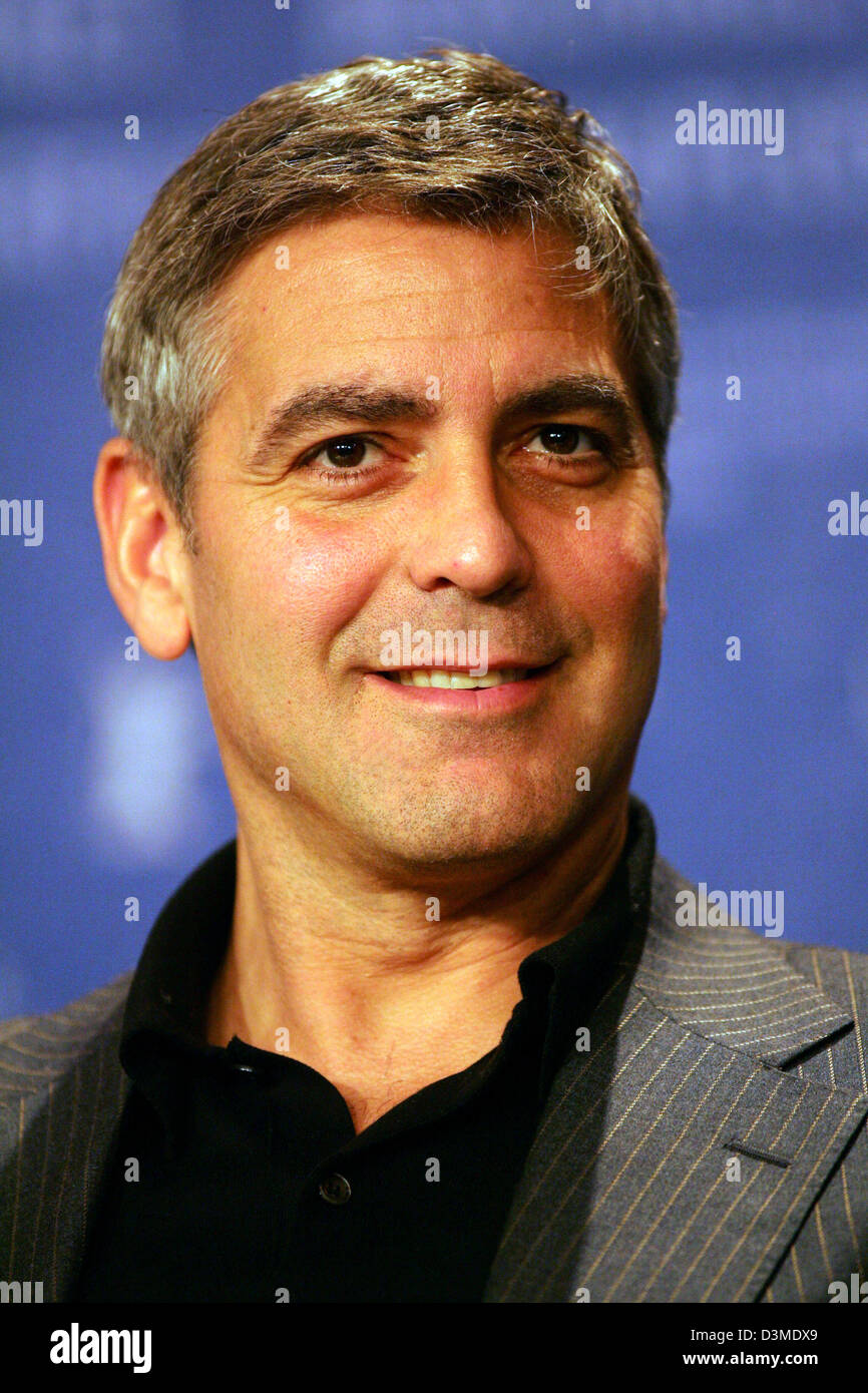 US American actor George Clooney is pictured at the presentation of his ...