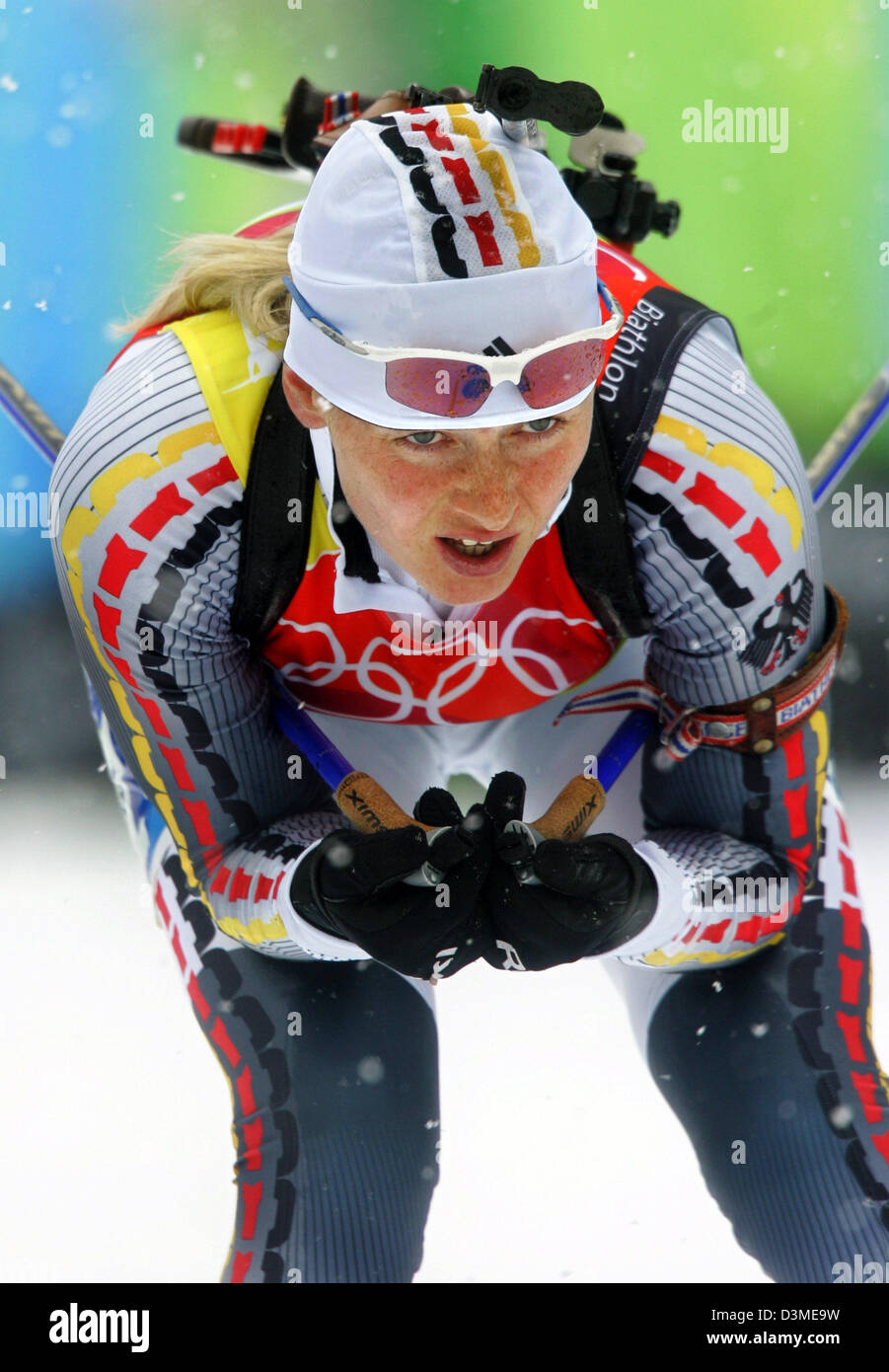 Sports spo biathlon female athlete italy hi-res stock photography and ...
