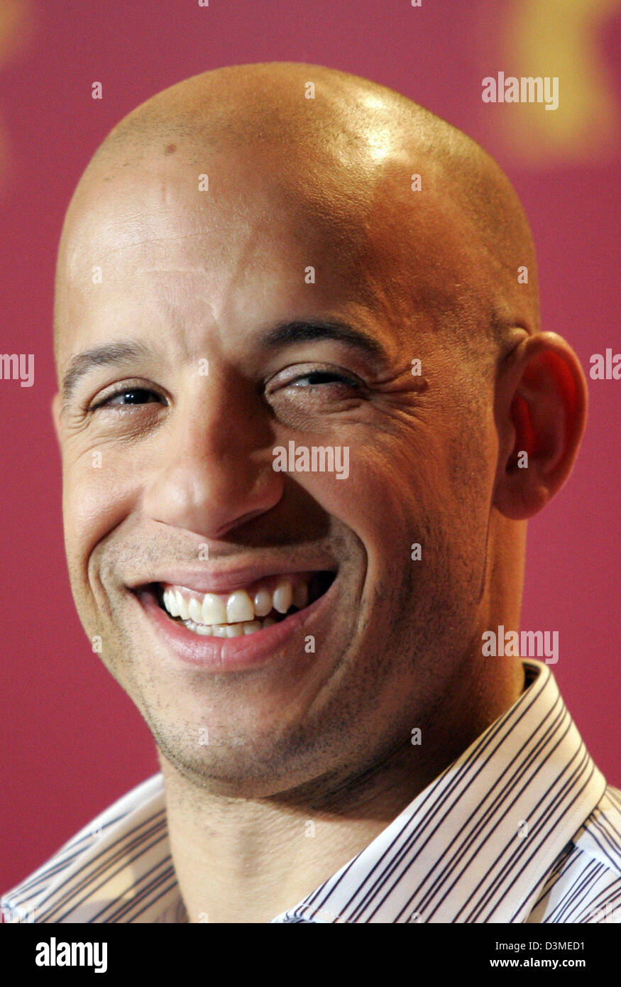 American actor Vin Diesel smiles during a photocall at the 56th ...