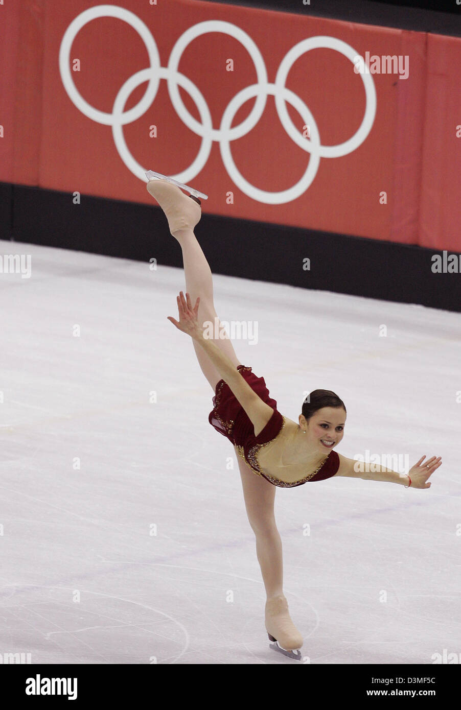 US figure skater Sasha Cohen performs in the women's freestyle figure ...