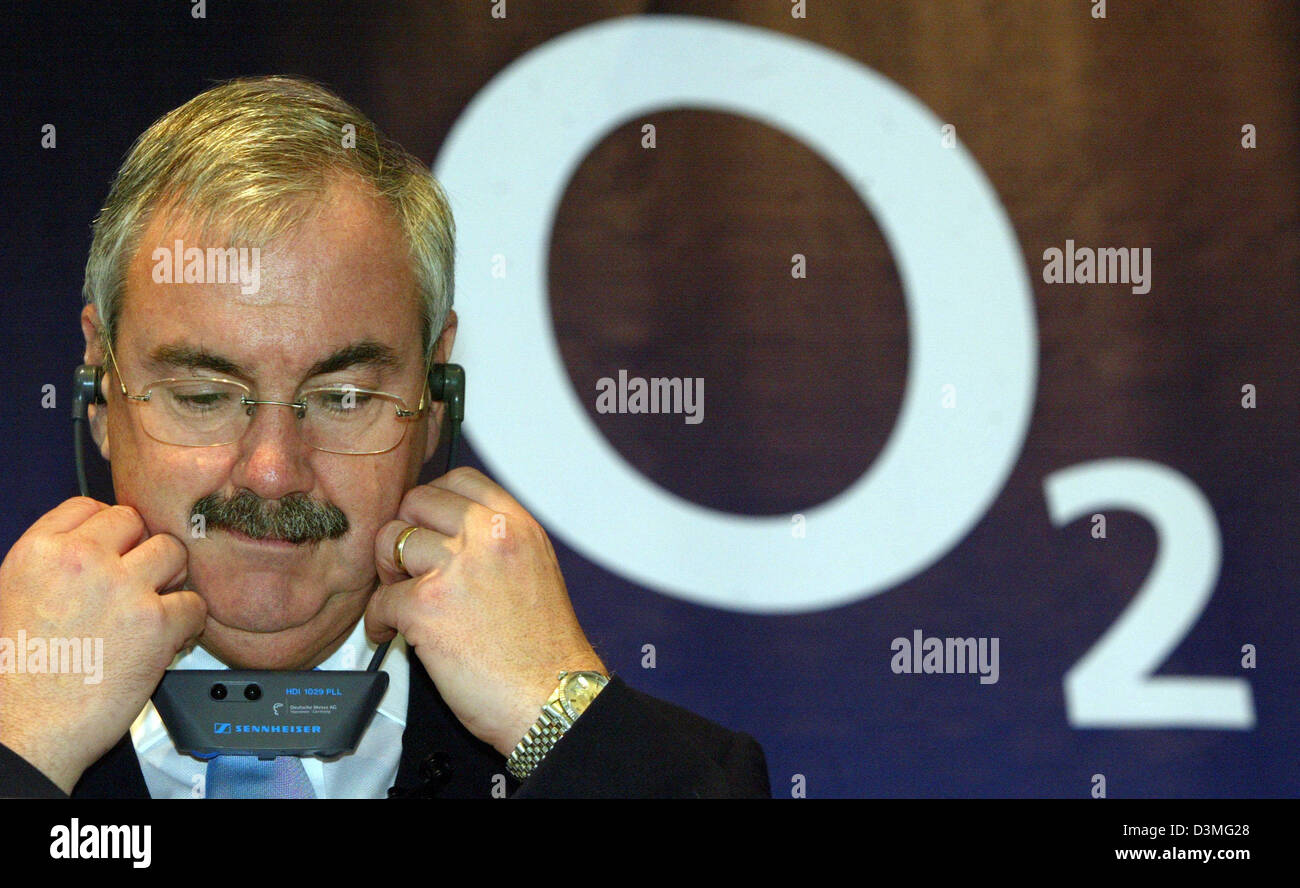 Telecommunications giant O2 Group chairman Peter Erskine is pictured ...