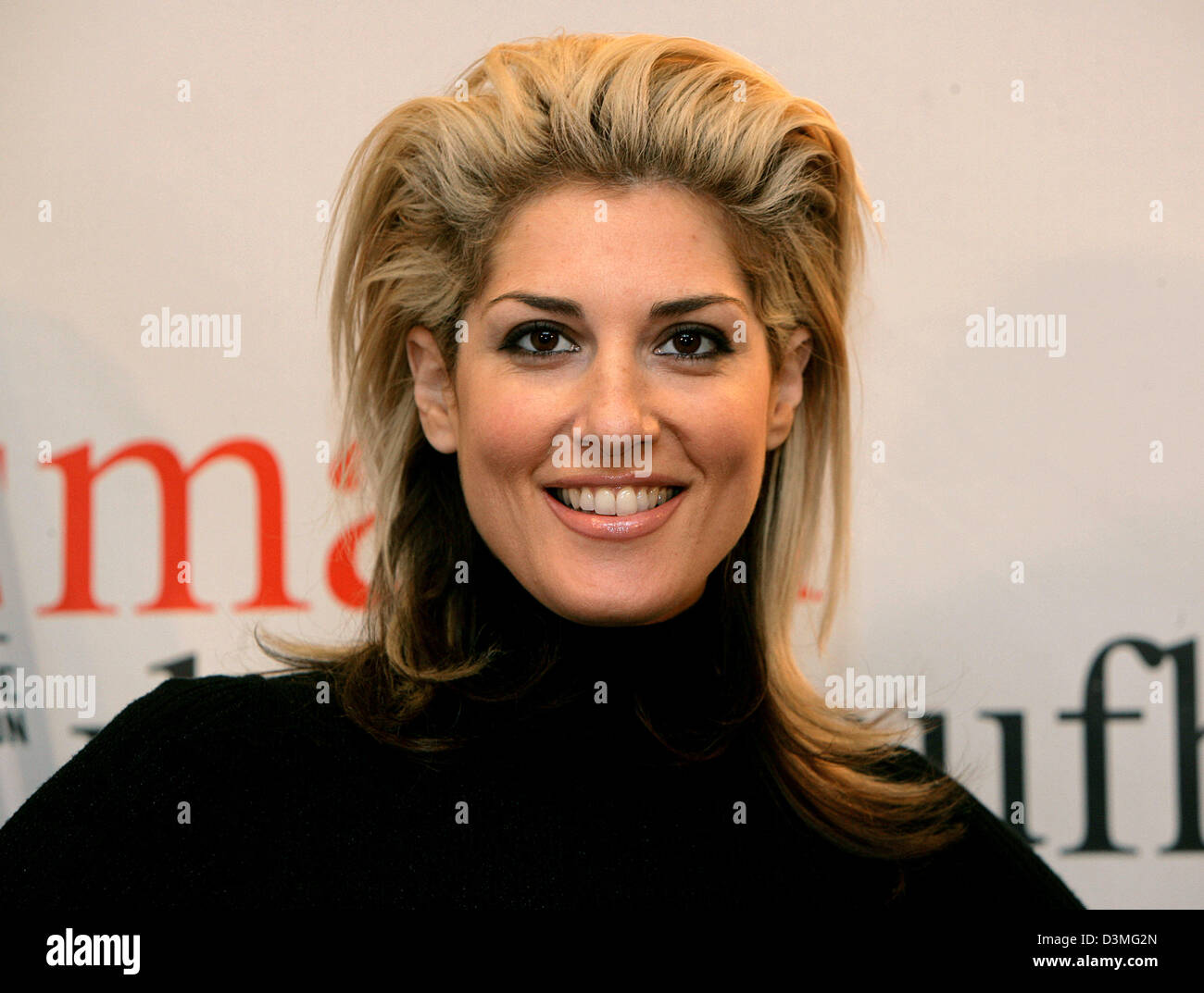 American Musician Lisa Leveridge poses during a book presentation at ...